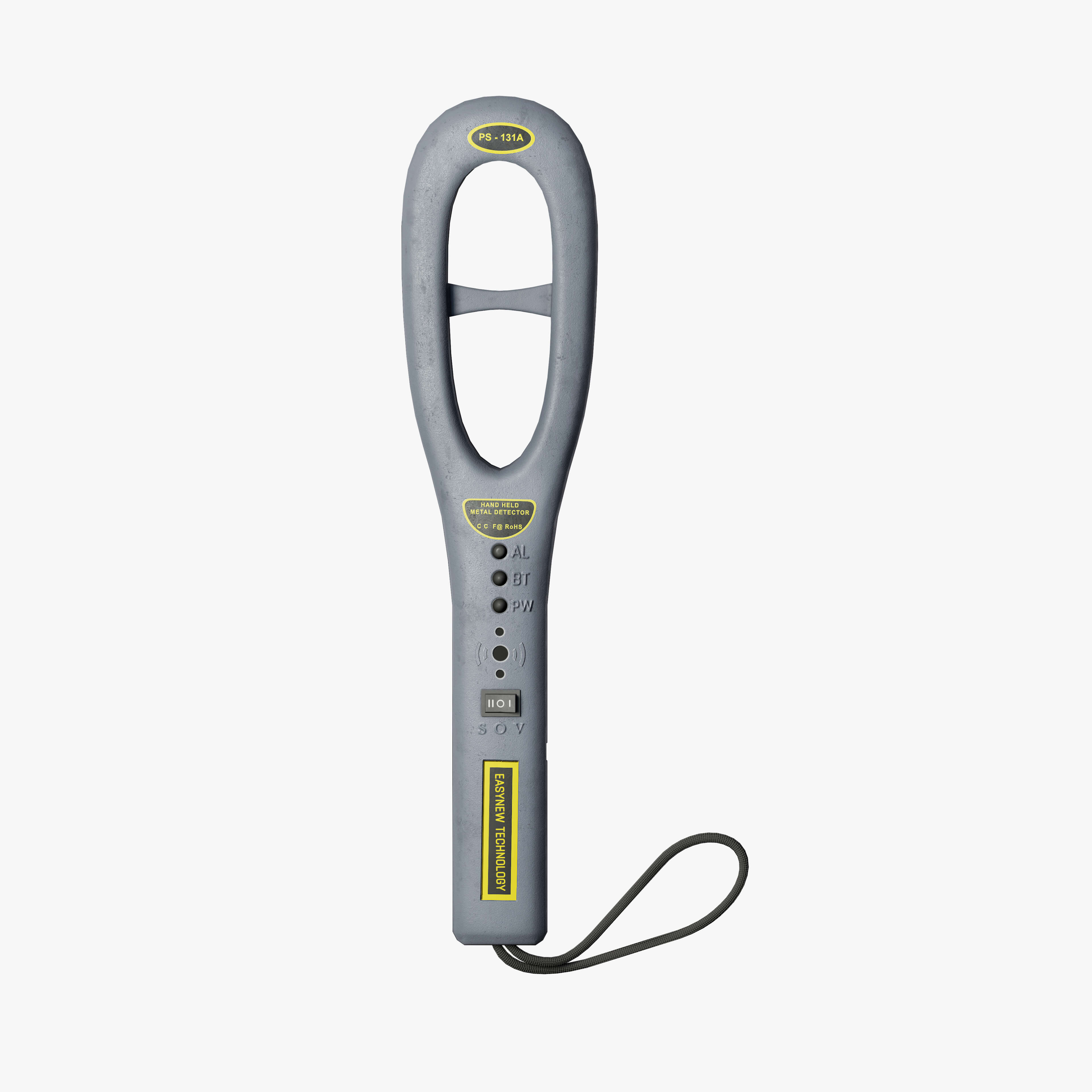 Hand Held Metal Detector - 3D Model by GunsNTanks