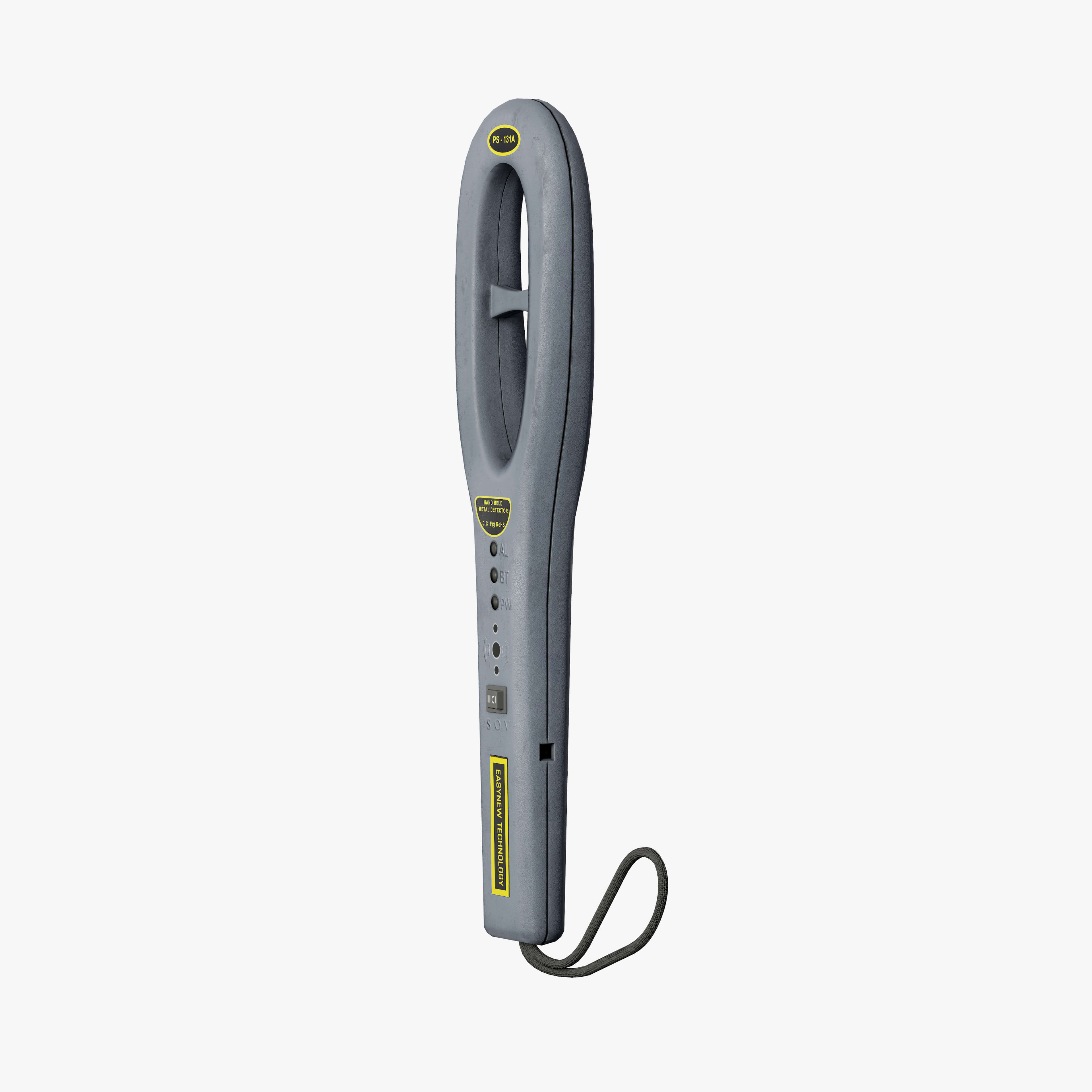 Hand Held Metal Detector - 3D Model by GunsNTanks
