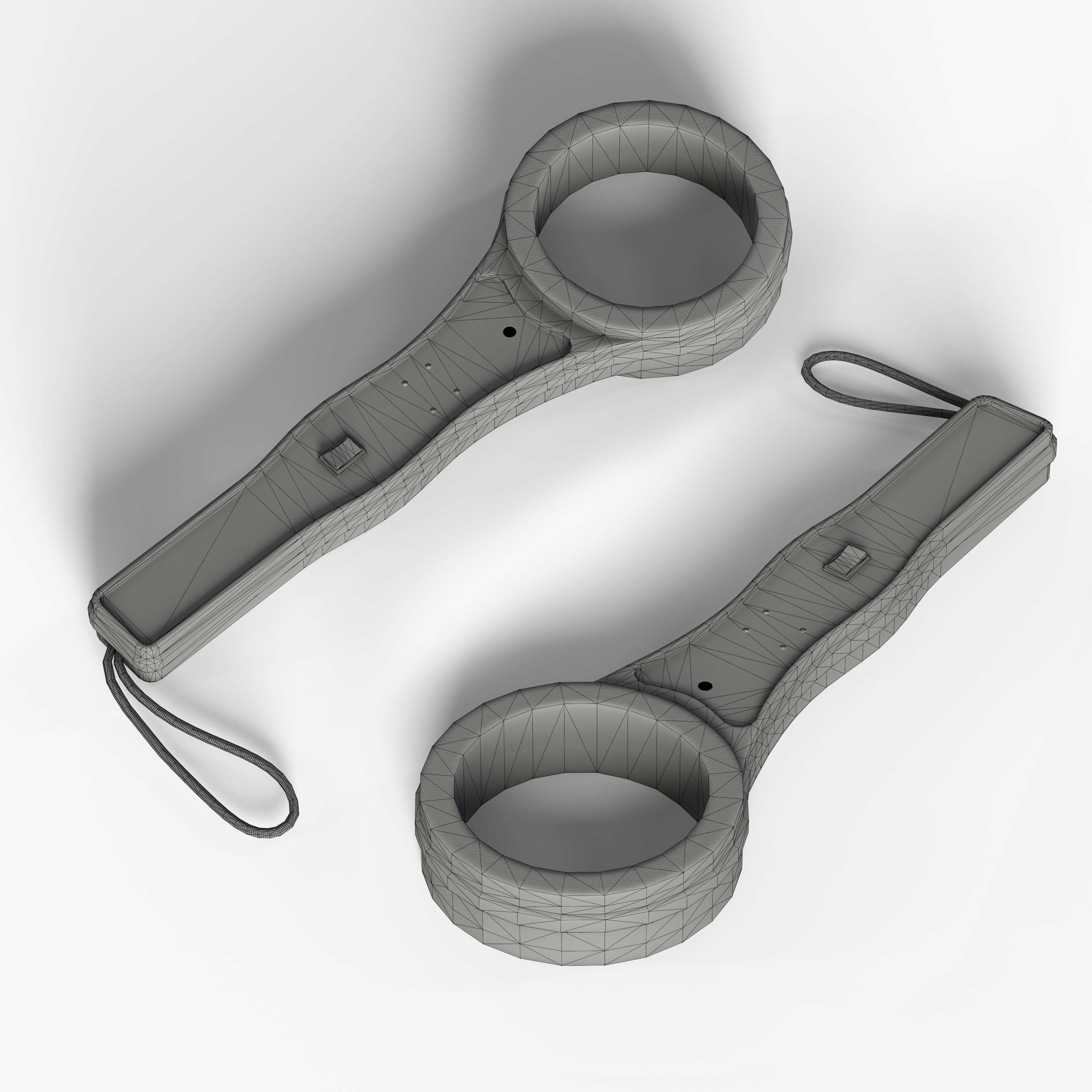 Hand Held Metal Detector - 3D Model by GunsNTanks