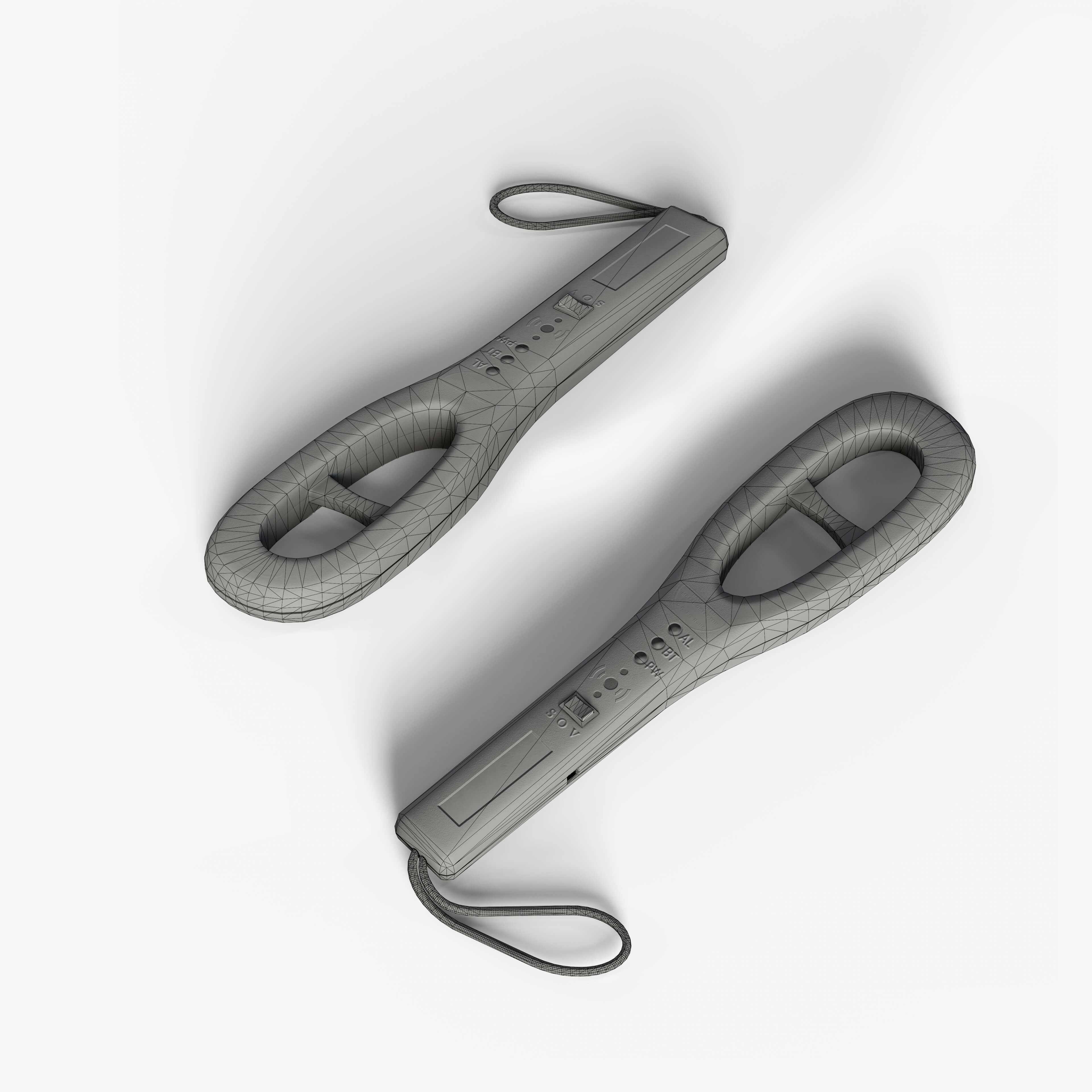 Hand Held Metal Detector - 3D Model by GunsNTanks