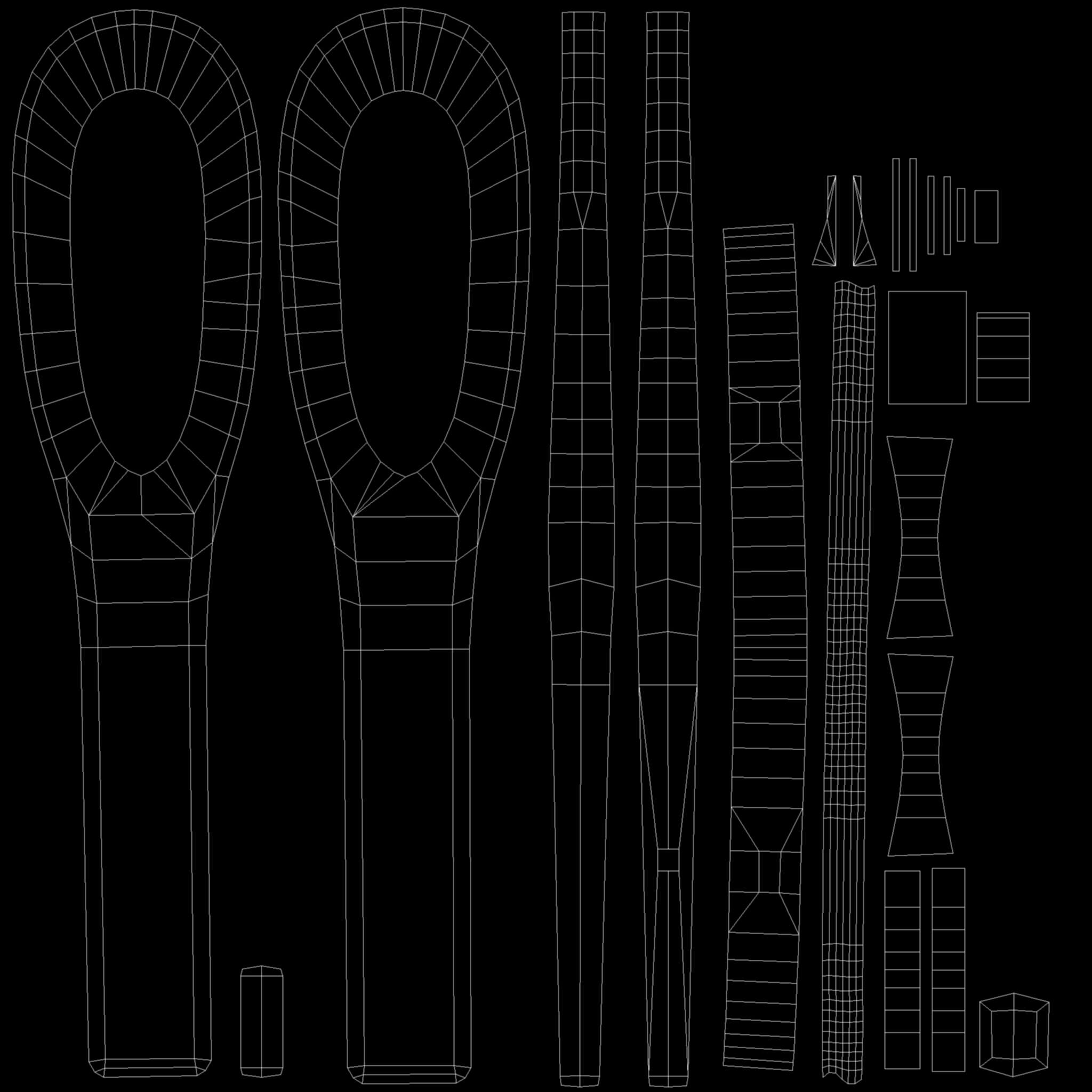Hand Held Metal Detector - 3D Model by GunsNTanks
