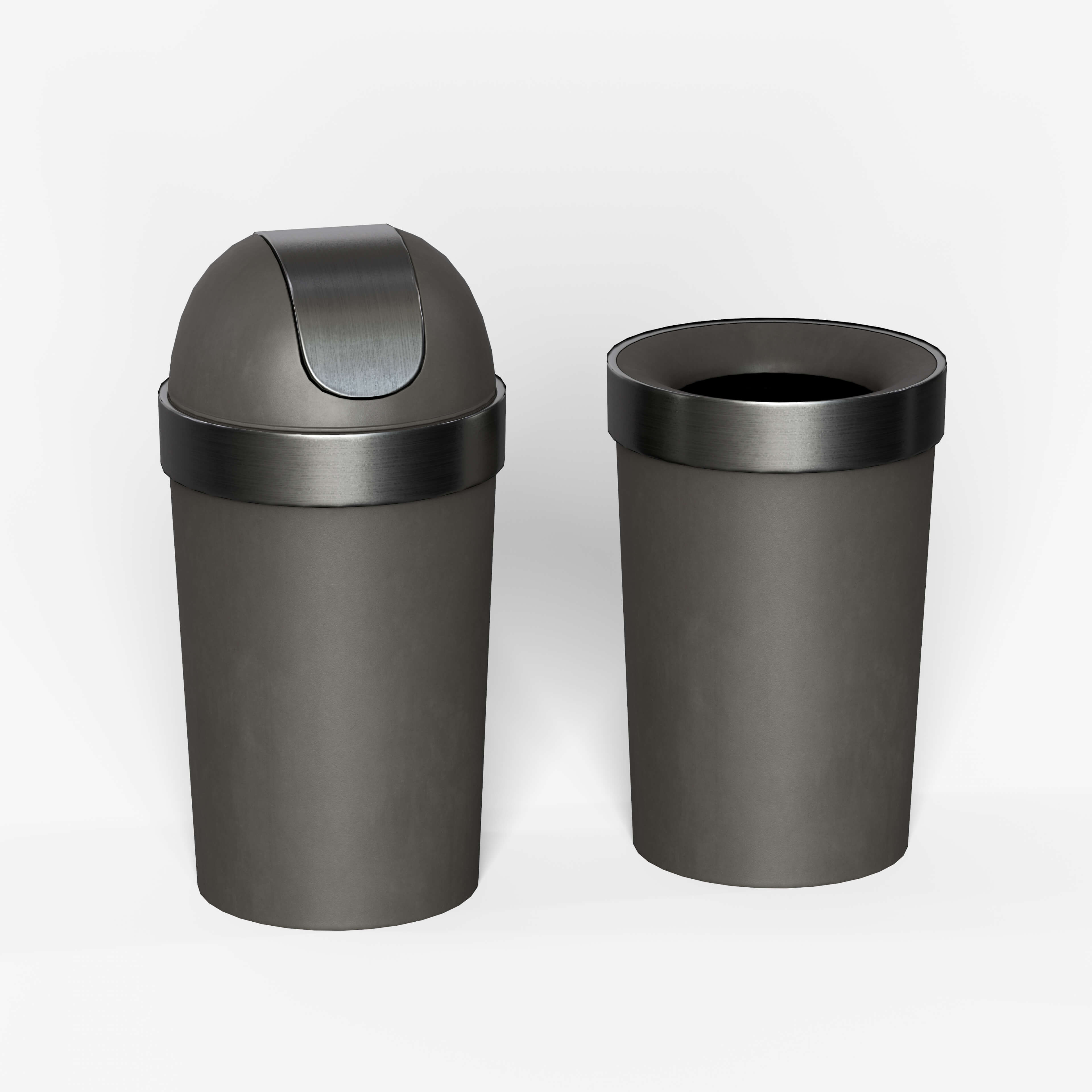 Indoor Trash Can - 3D Model by GunsNTanks