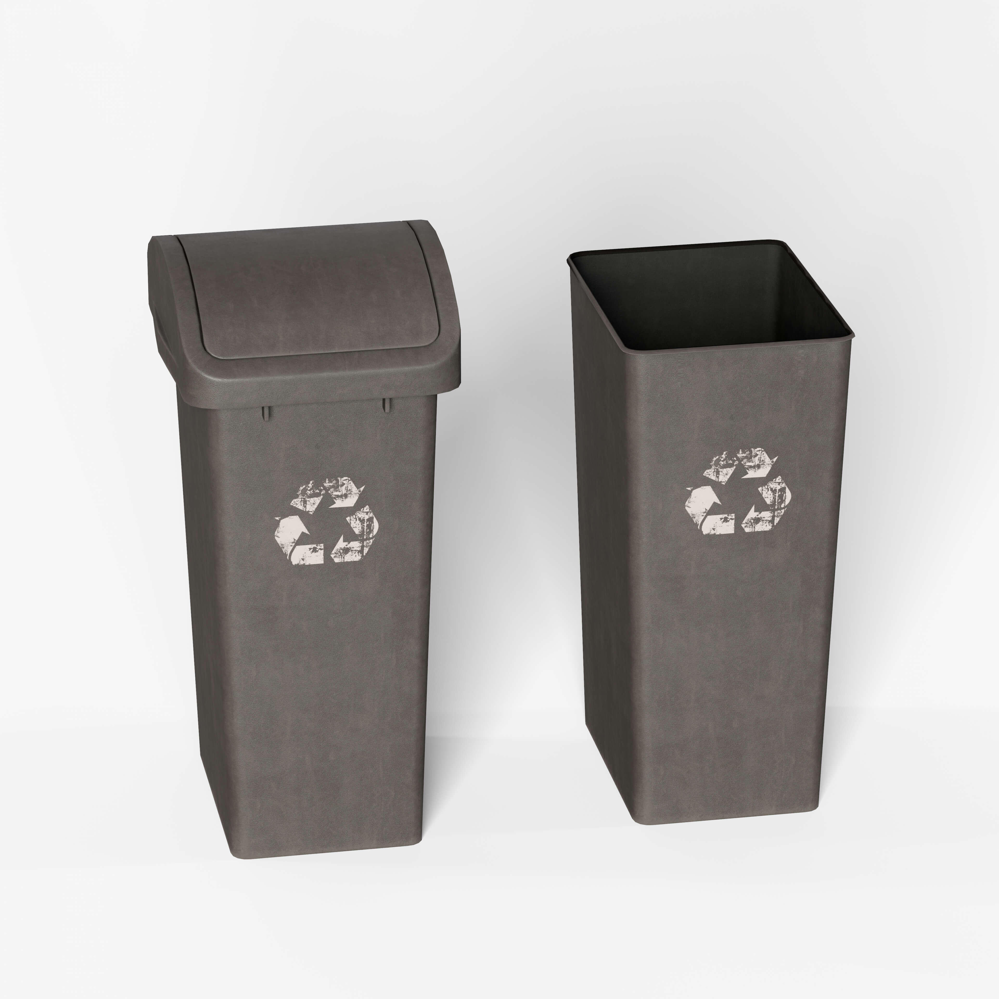 Indoor Trash Can - 3D Model by GunsNTanks