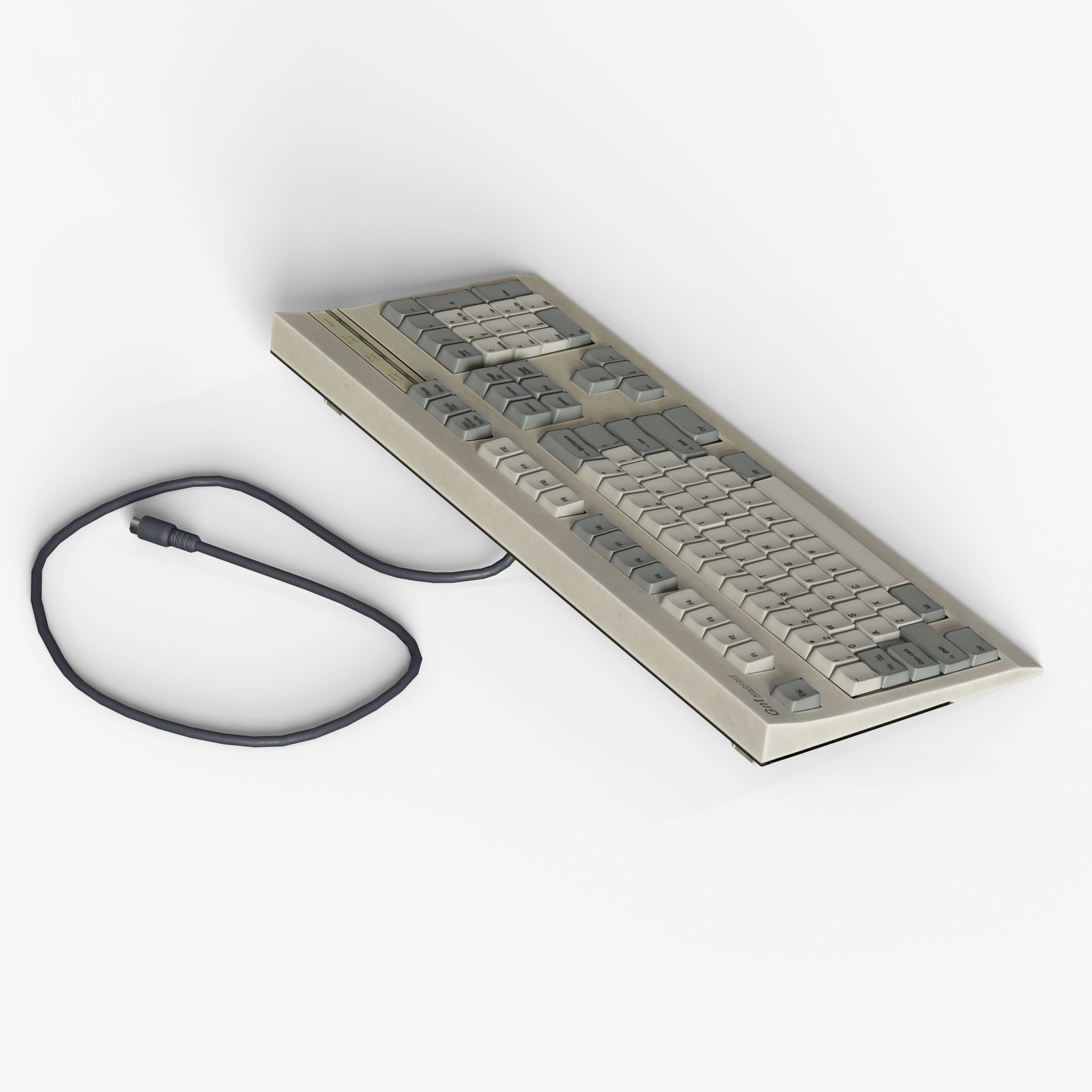 Keyboard and Mouse - 3D Model by GunsNTanks
