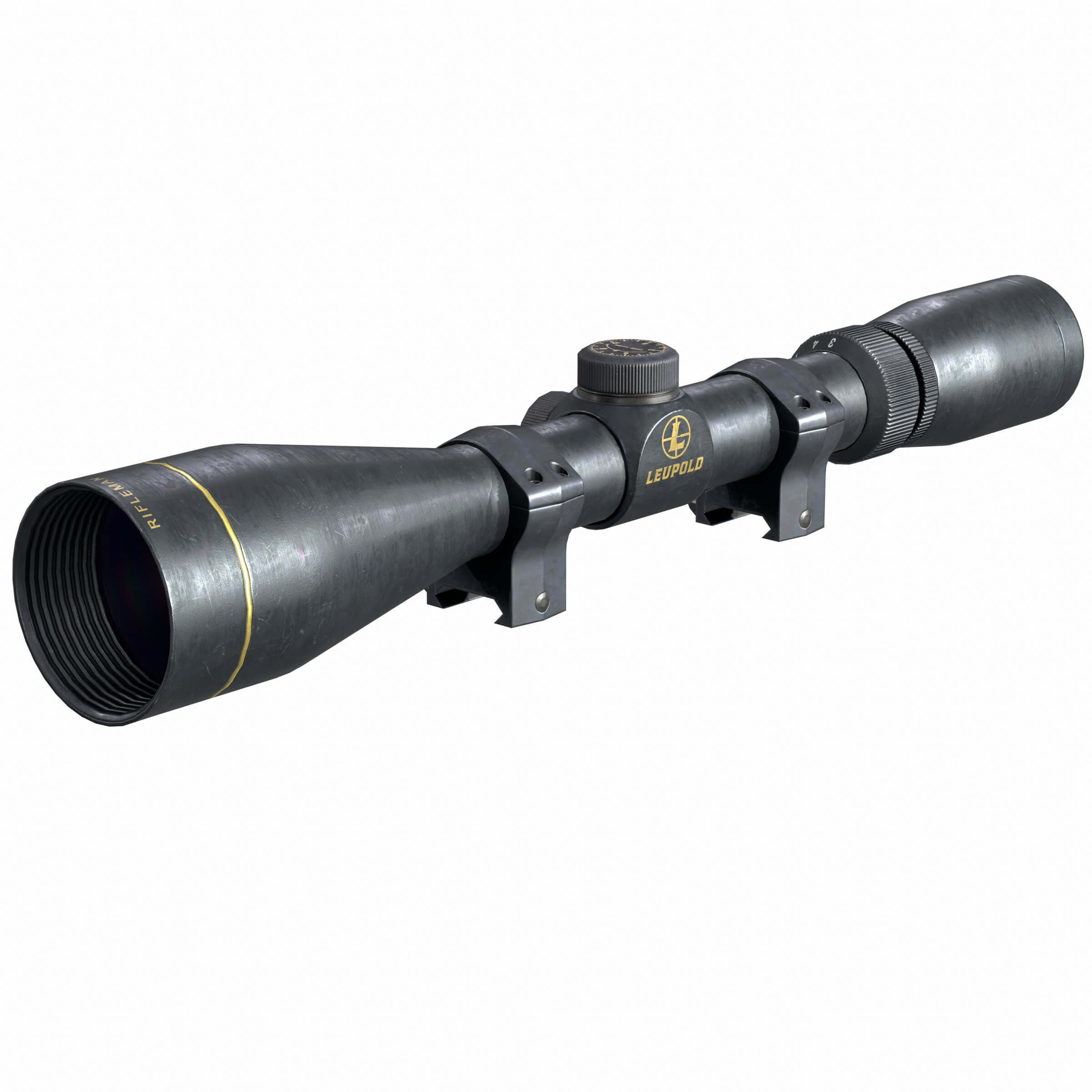 Leupold Rifleman Scope - 3D Model by GunsNTanks