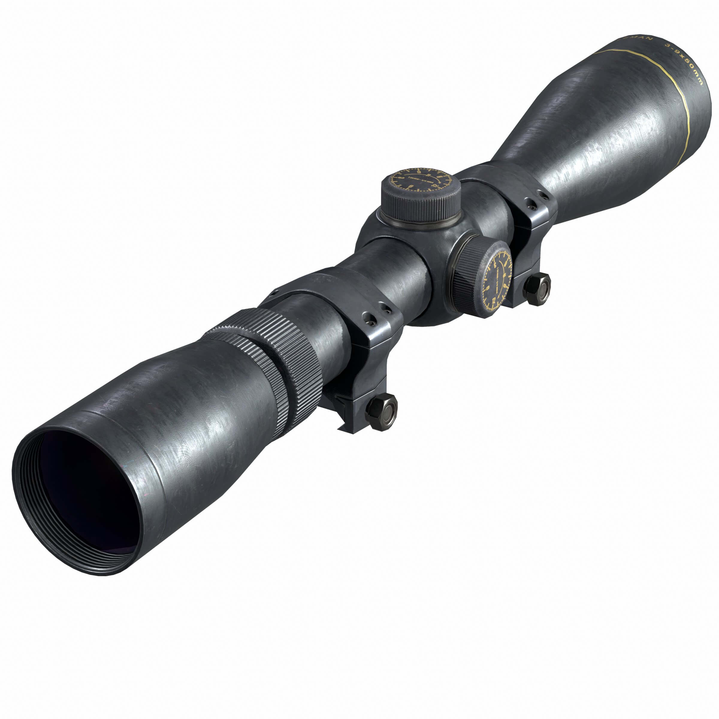 Leupold Rifleman Scope - 3D Model by GunsNTanks