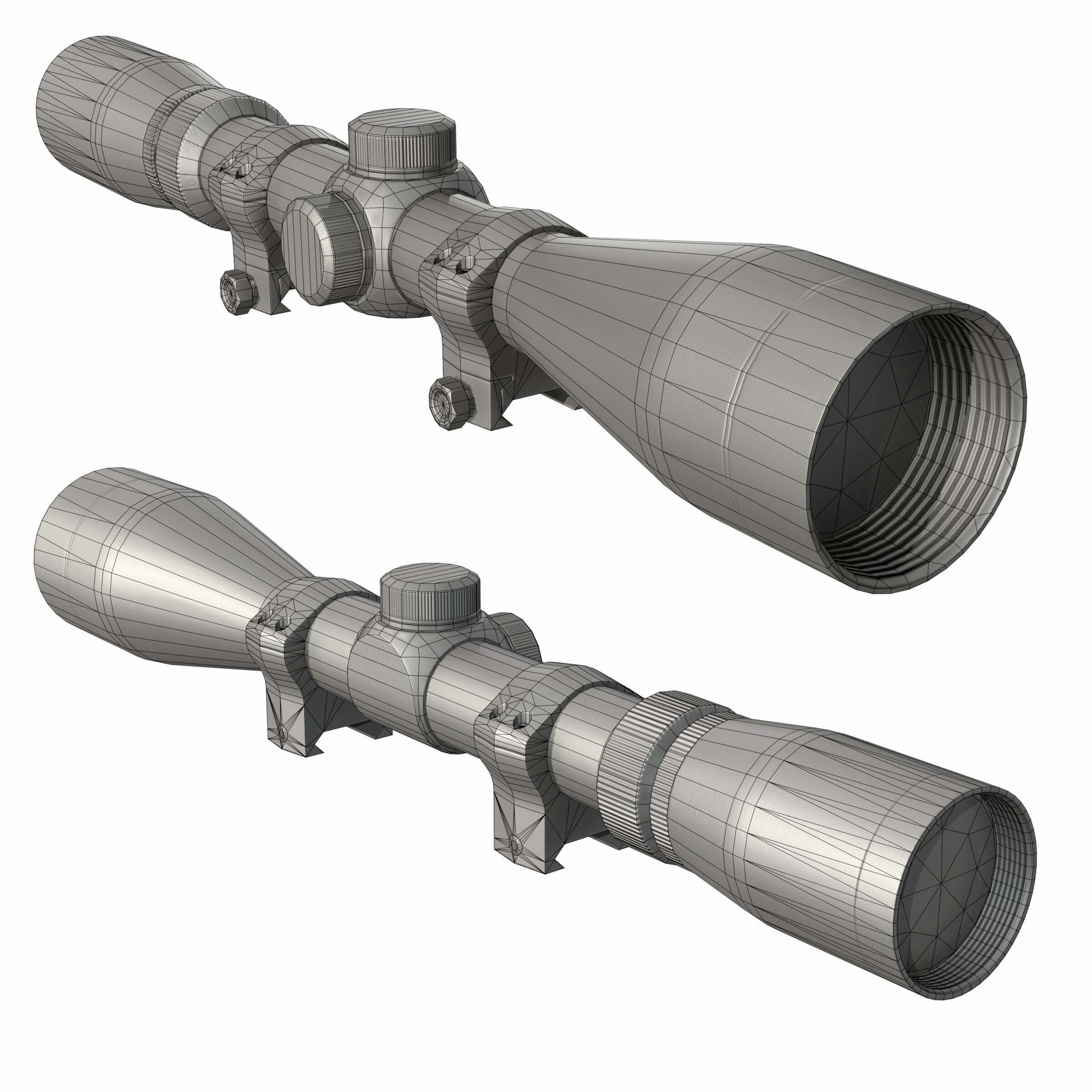 Leupold Rifleman Scope - 3D Model by GunsNTanks