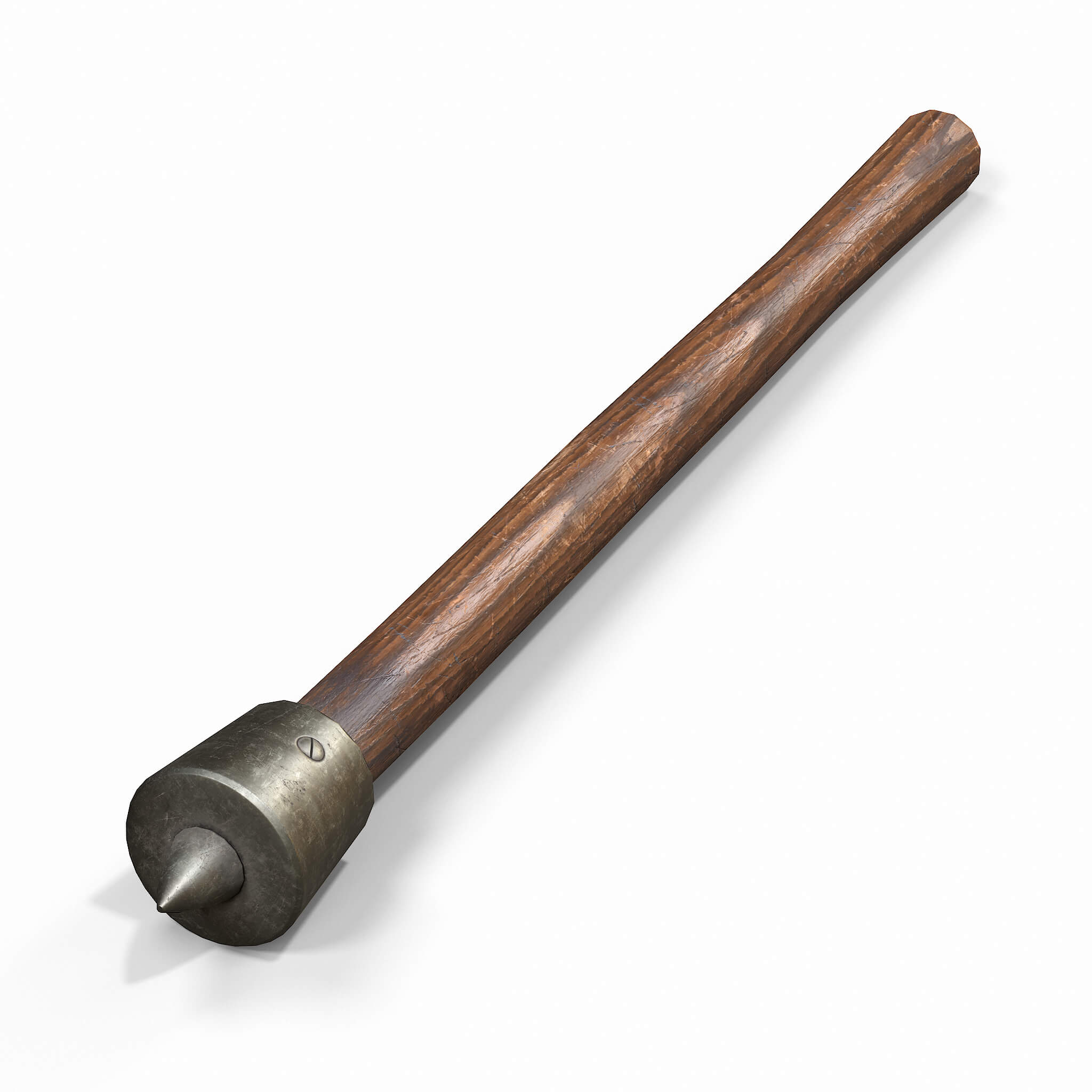 Melee Trench Club Iron Head - 3D Model by GunsNTanks