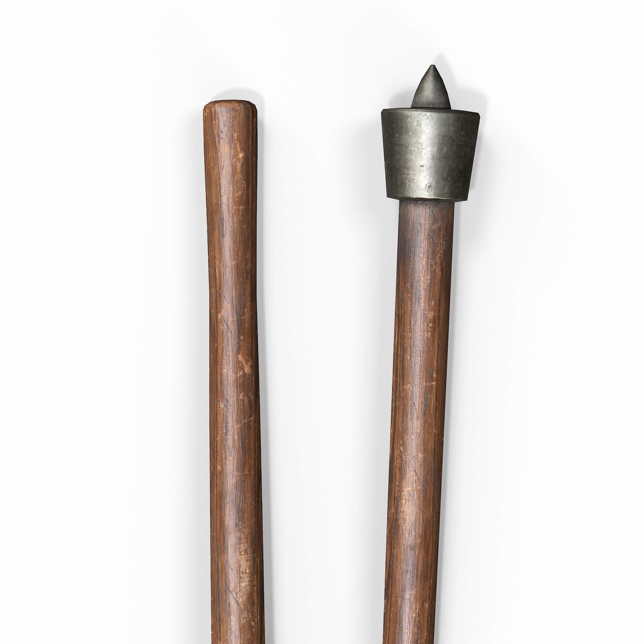 Melee Trench Club Iron Head - 3D Model by GunsNTanks