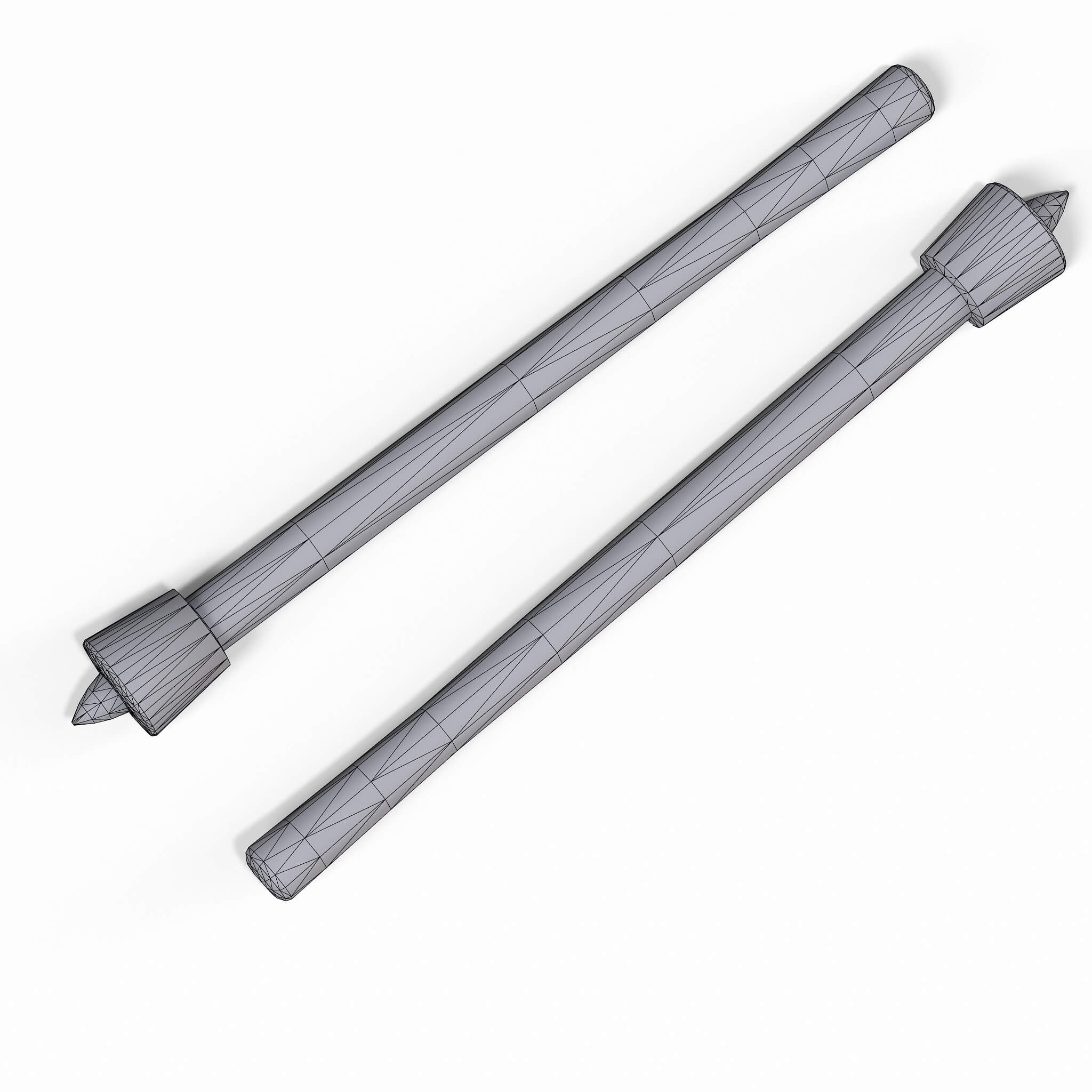 Melee Trench Club Iron Head - 3D Model by GunsNTanks