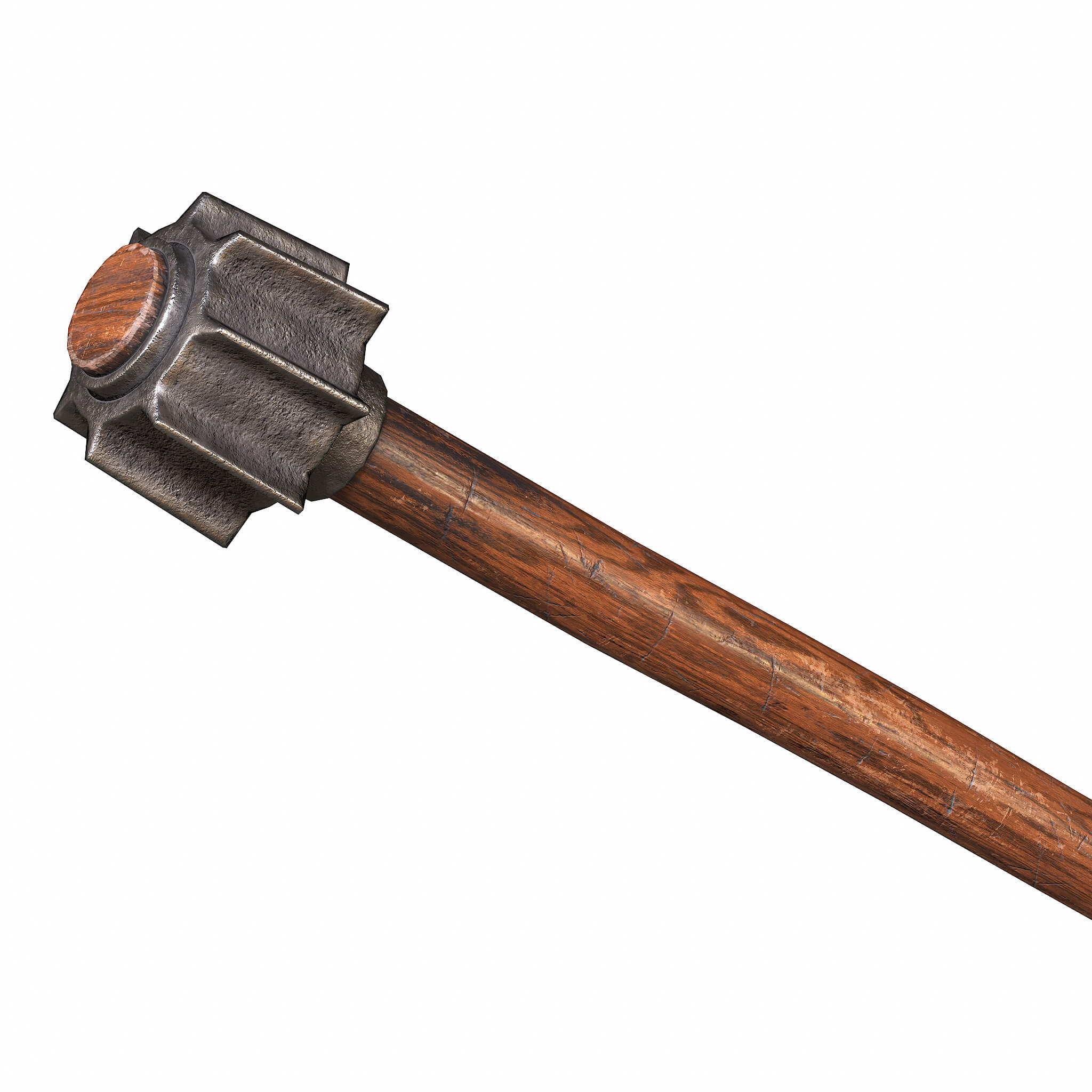 Melee Trench Mace - 3D Model by GunsNTanks