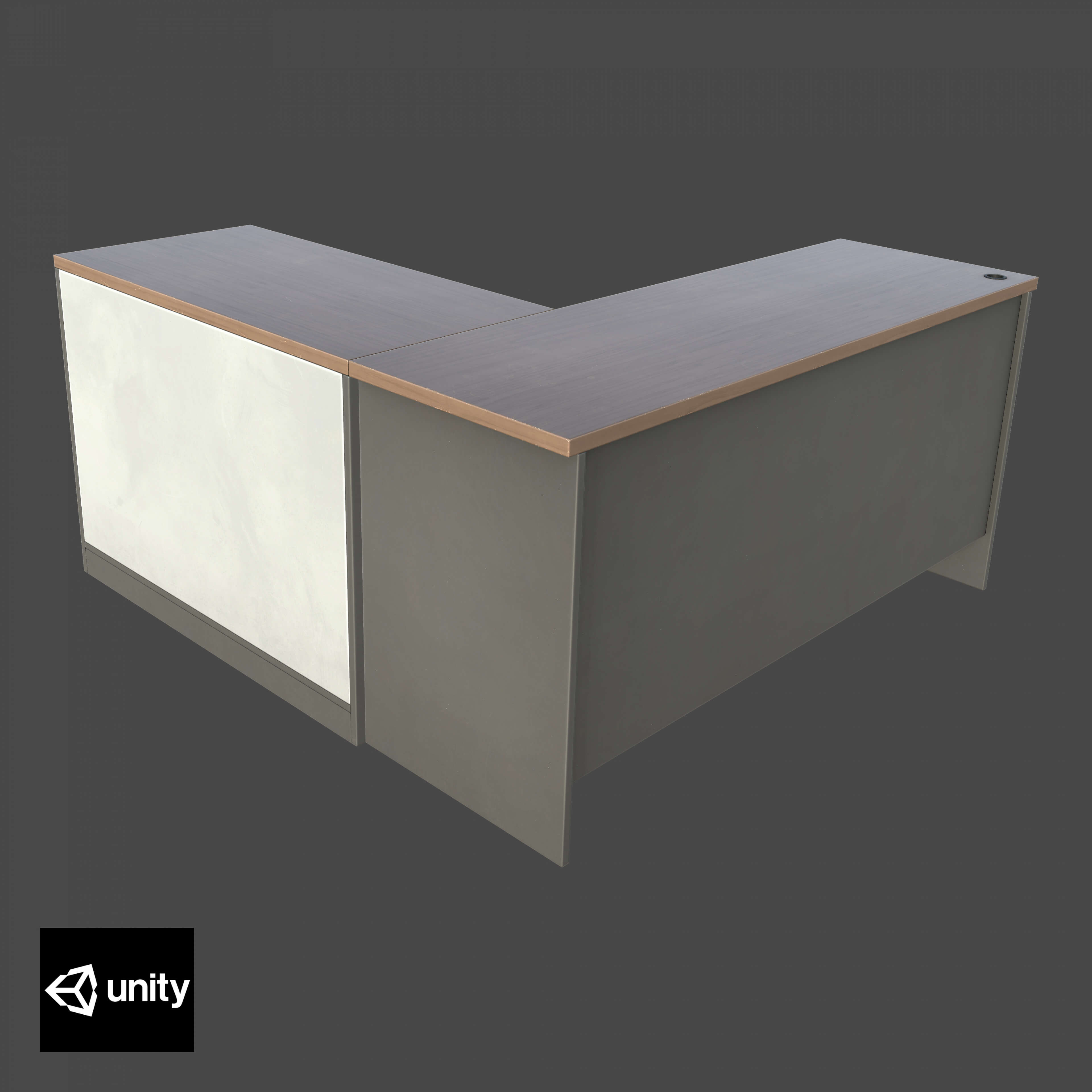 Office Table - 3D Model by GunsNTanks