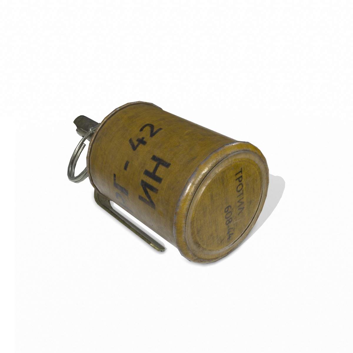 RG42 Grenade - 3D Model by GunsNTanks