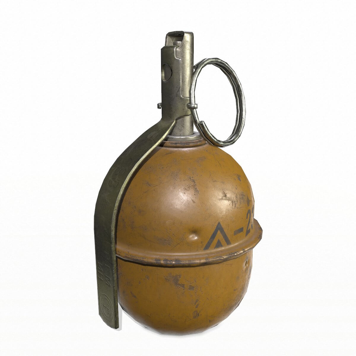 RGD-5 Grenade 3D Model by GunsNTanks