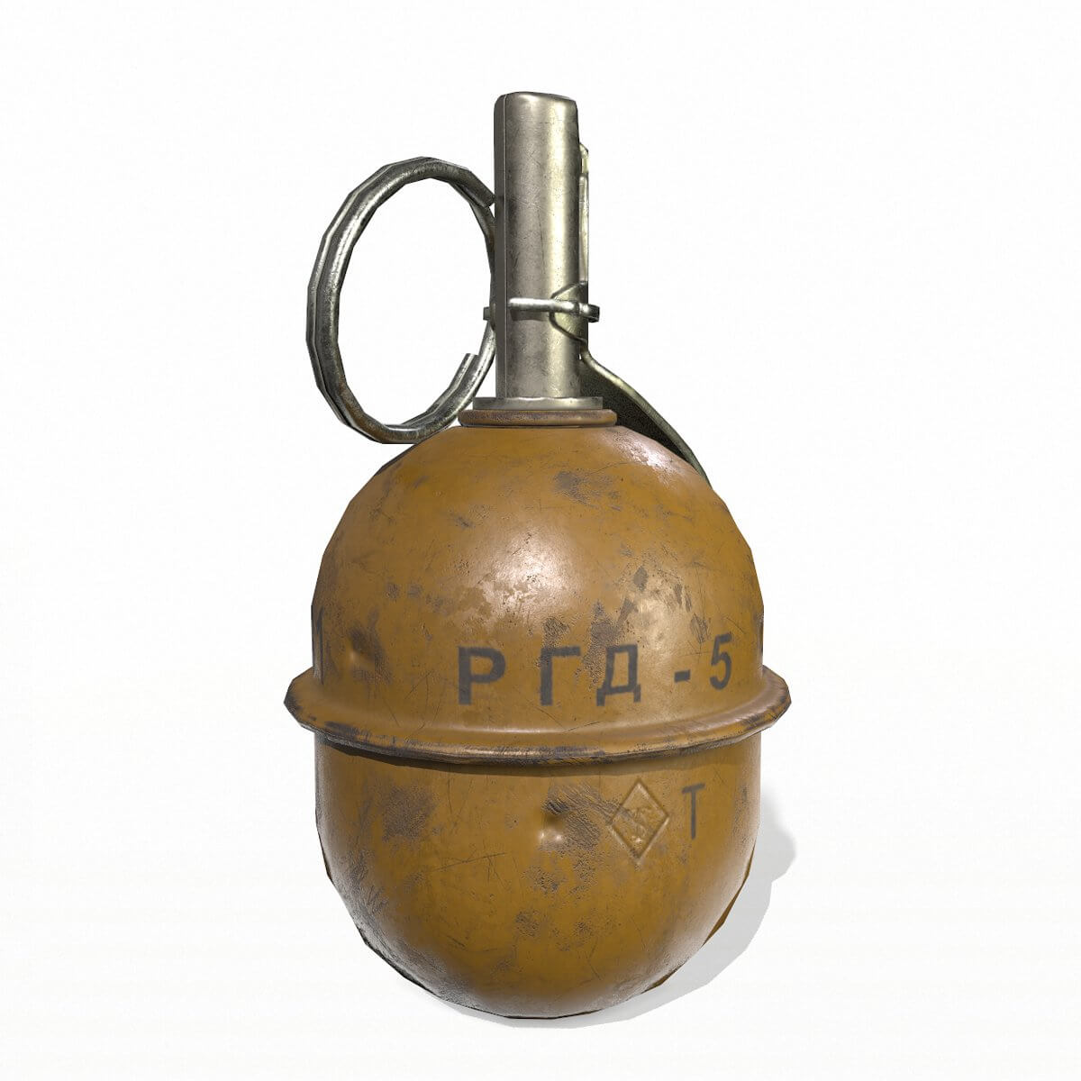 RGD-5 Grenade 3D Model by GunsNTanks