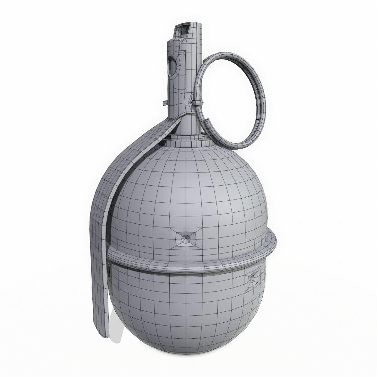 RGD-5 Grenade 3D Model by GunsNTanks
