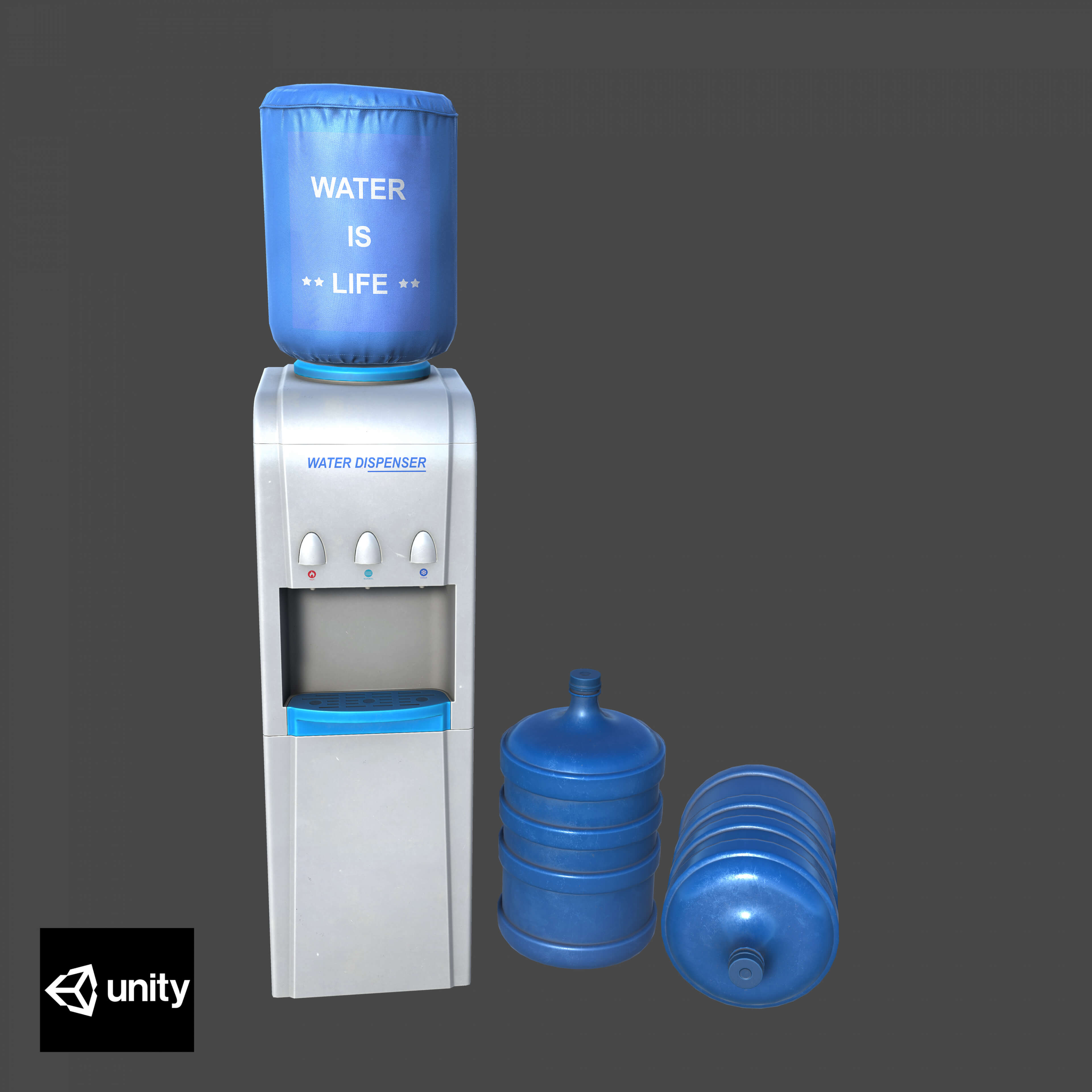Water Dispenser - 3D Model by GunsNTanks