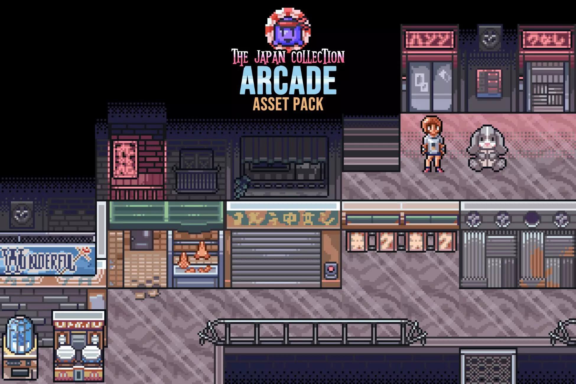 The Japan Collection: Arcade - 2D Game Asset by GuttyKreum