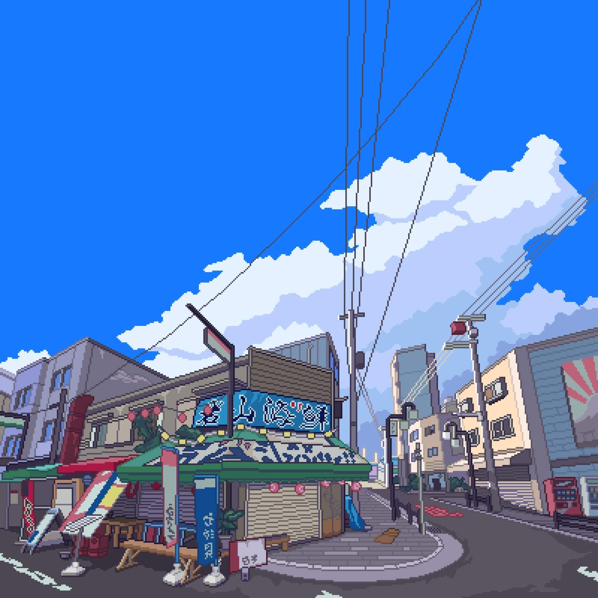 The Japan Collection: Backgrounds - 2D Game Asset by GuttyKreum