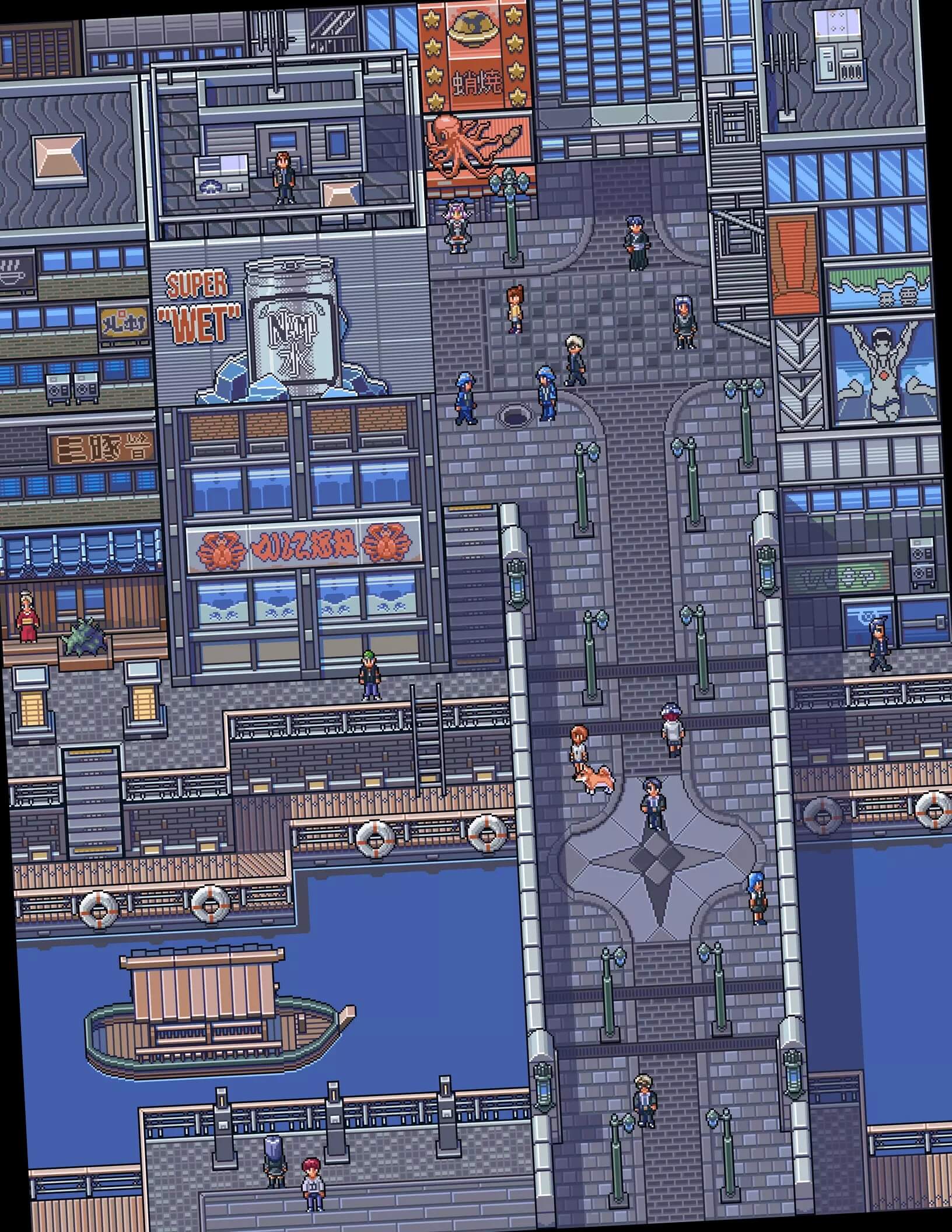 The Japan Collection: Dotonbori City - 2D Game Asset by GuttyKreum