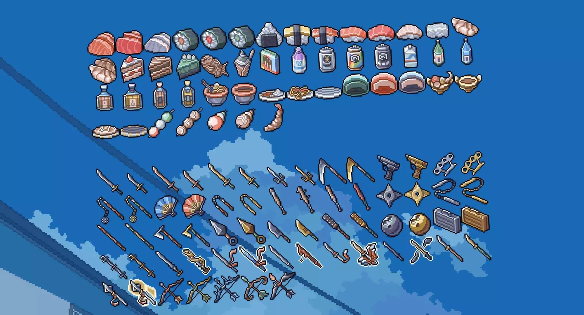 The Japan Collection: Icons - 2D Game Asset by GuttyKreum