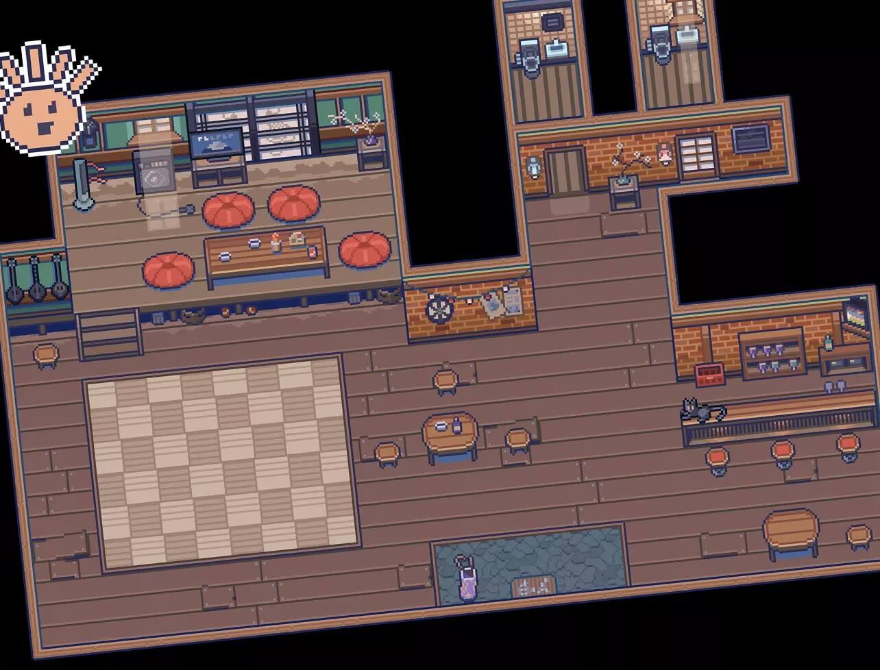 The Japan Collection: Japanese Bar Interior - 2D Game Asset by GuttyKreum