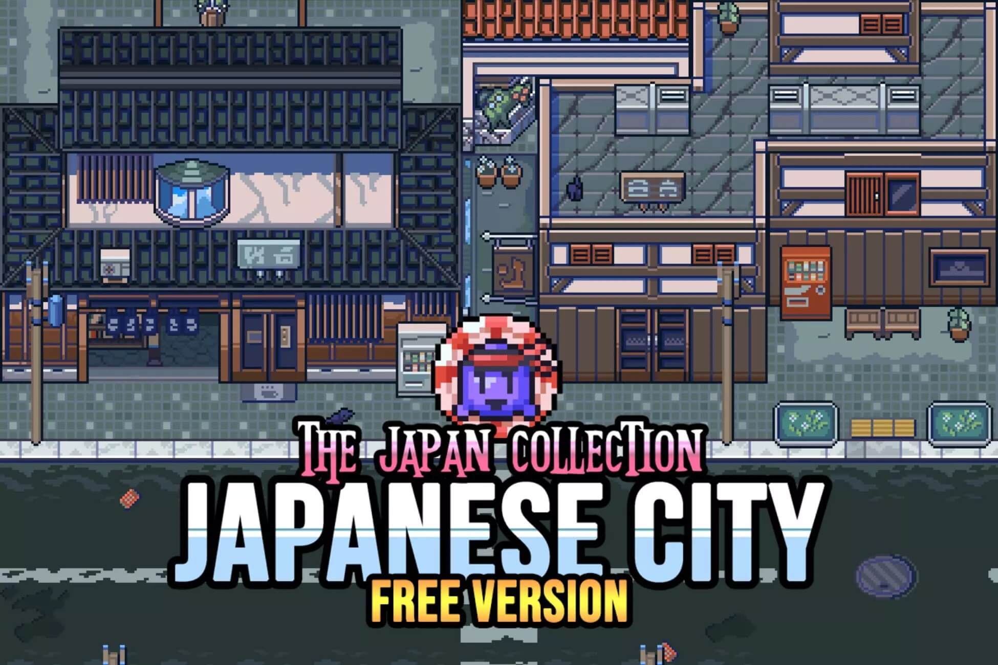 The Japan Collection: Japanese City (Free Version) - Free 2D Game Asset ...