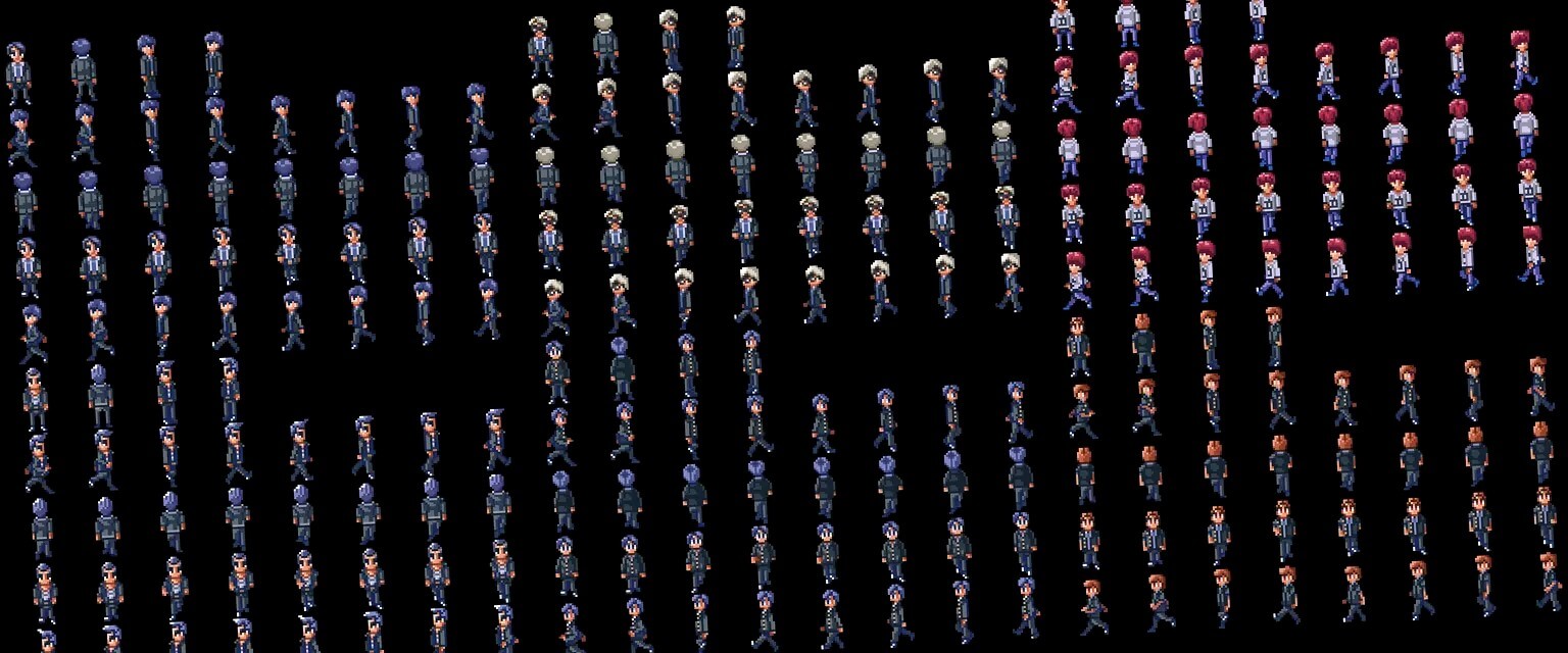 Jrpg Characters Look So Good As 2d Sprites Geekin39 Out