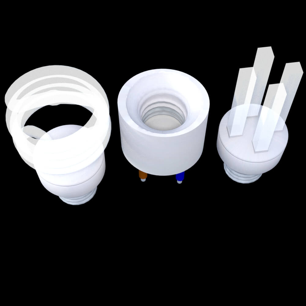 Compact Fluorescent Bulb - Daz Content by guy91600