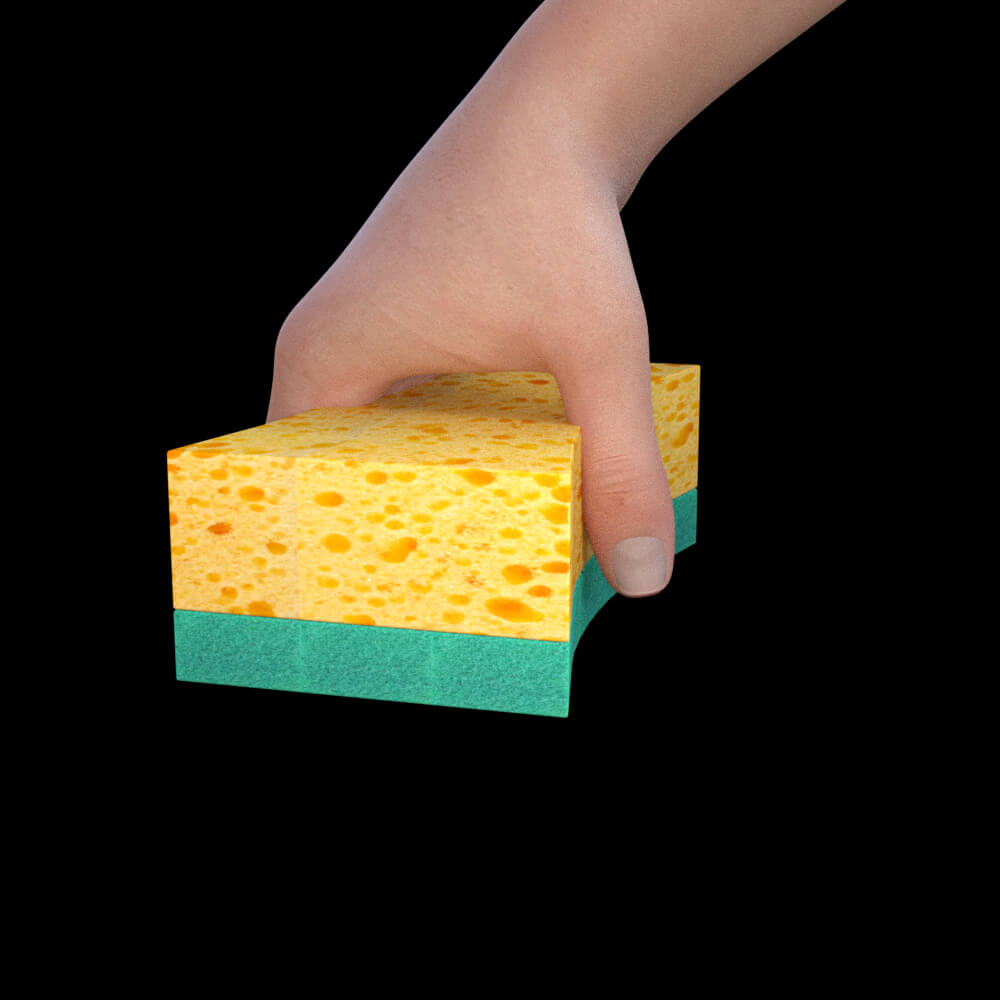 Dish Sponge for Genesis - Daz Content by guy91600