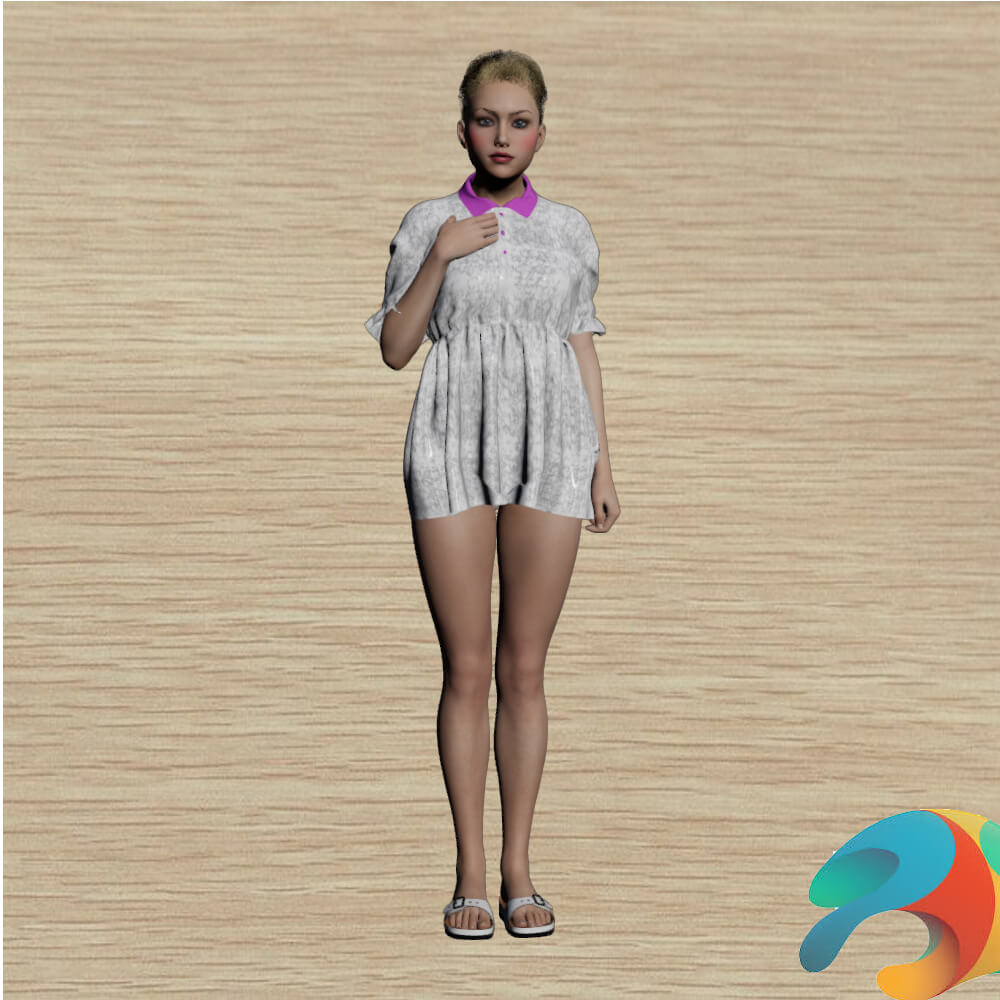 Dress01 dForce for G8F - Daz Content by guy91600