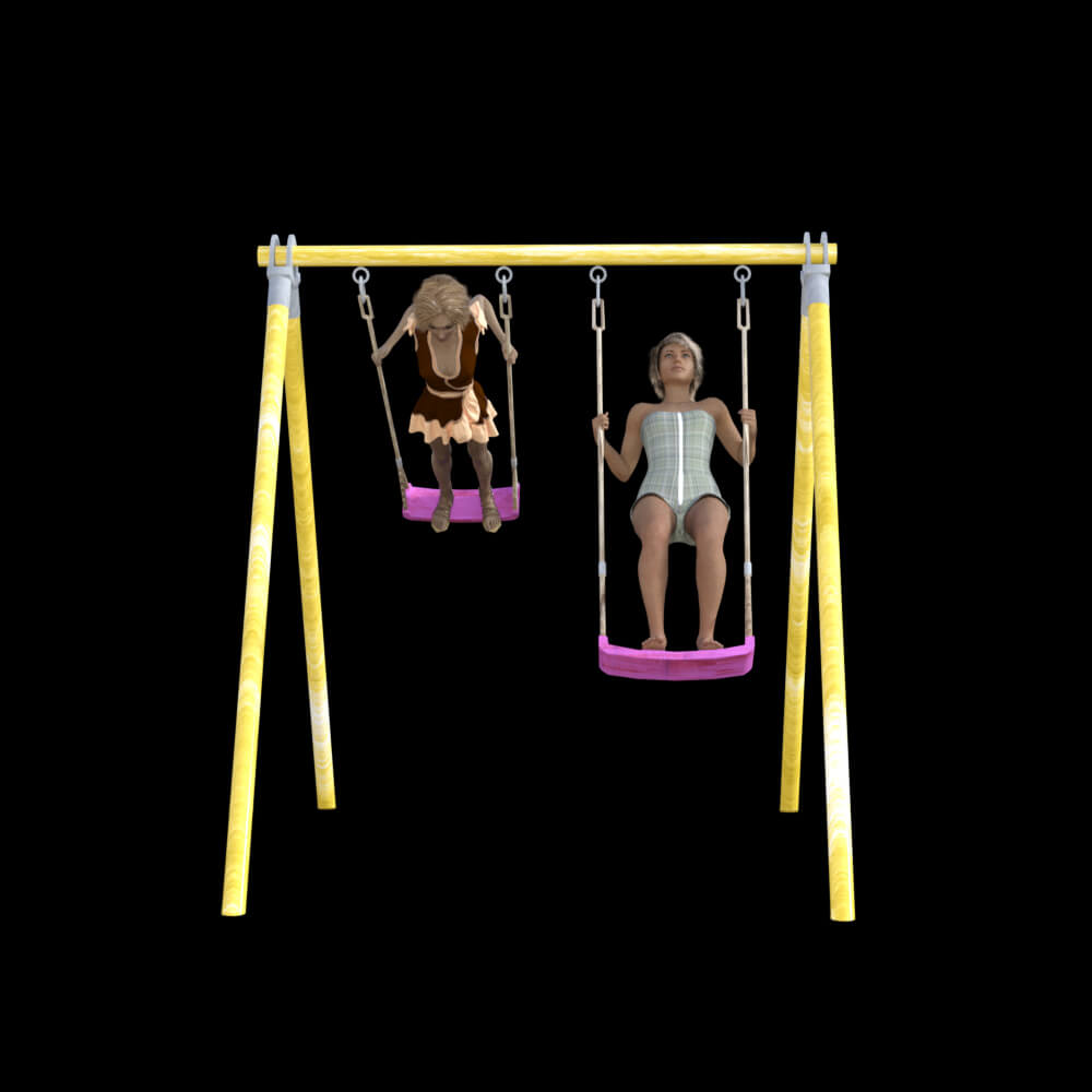 A Swing for Genesis 3D Render, Digital Art by guy91600