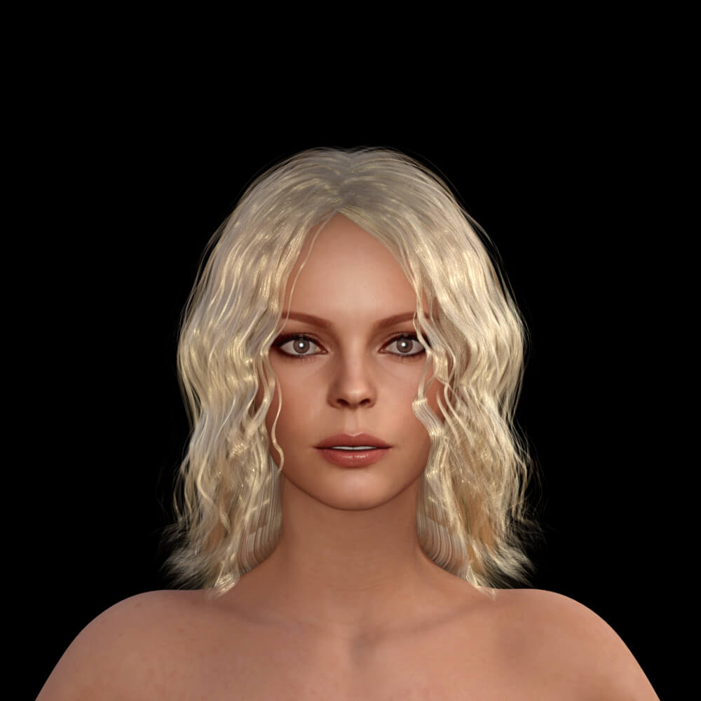 Brigitte Bardot 3D Render, Digital Art by guy91600