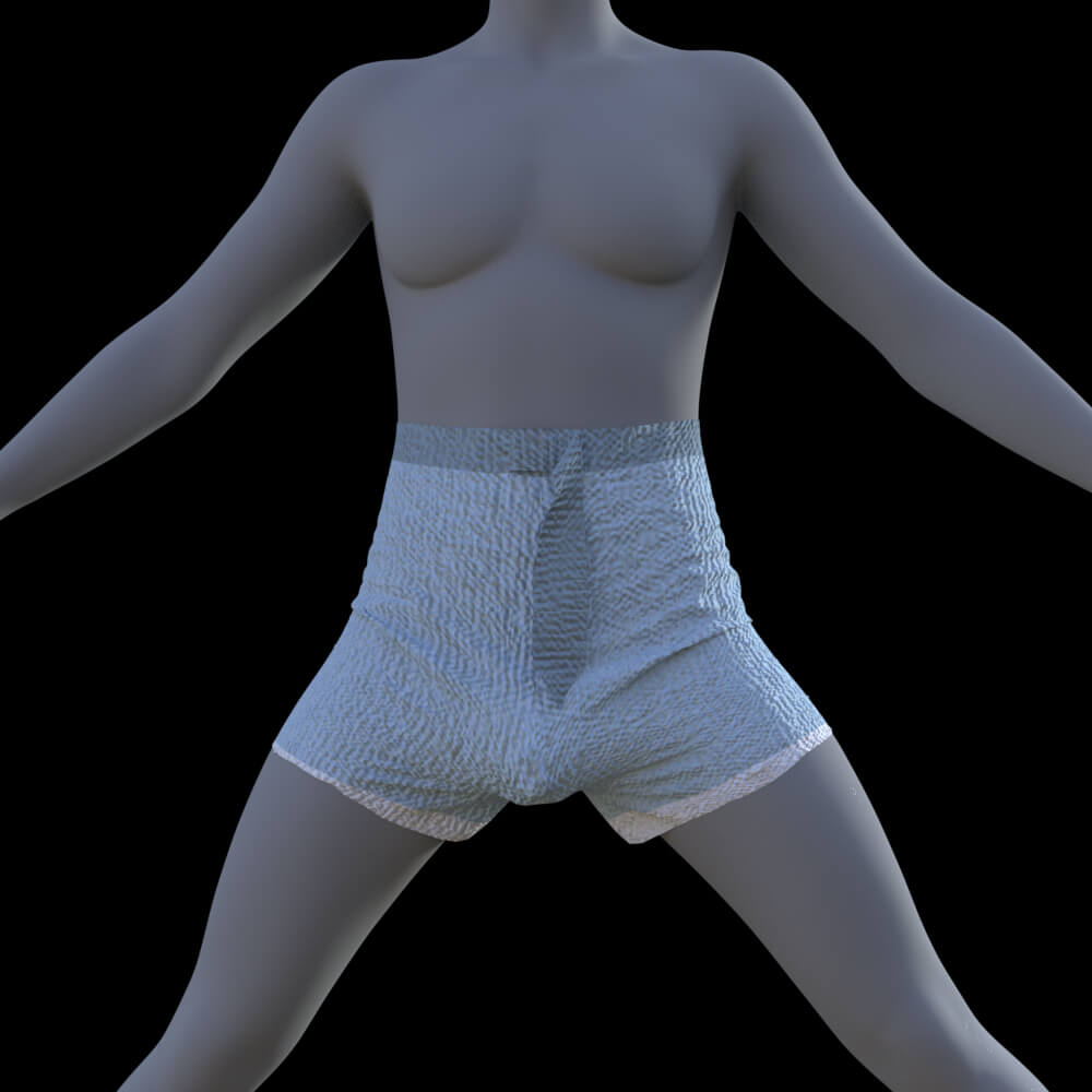 Conforming dForce and Dynamic Clothings 3D Render by guy91600