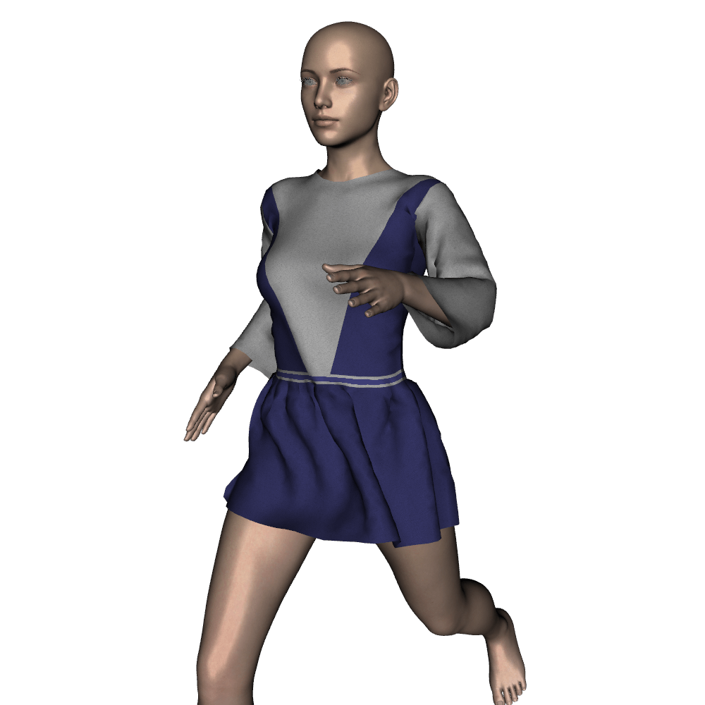 Morphs for original Space Patrol outfit 3D Render by guy91600