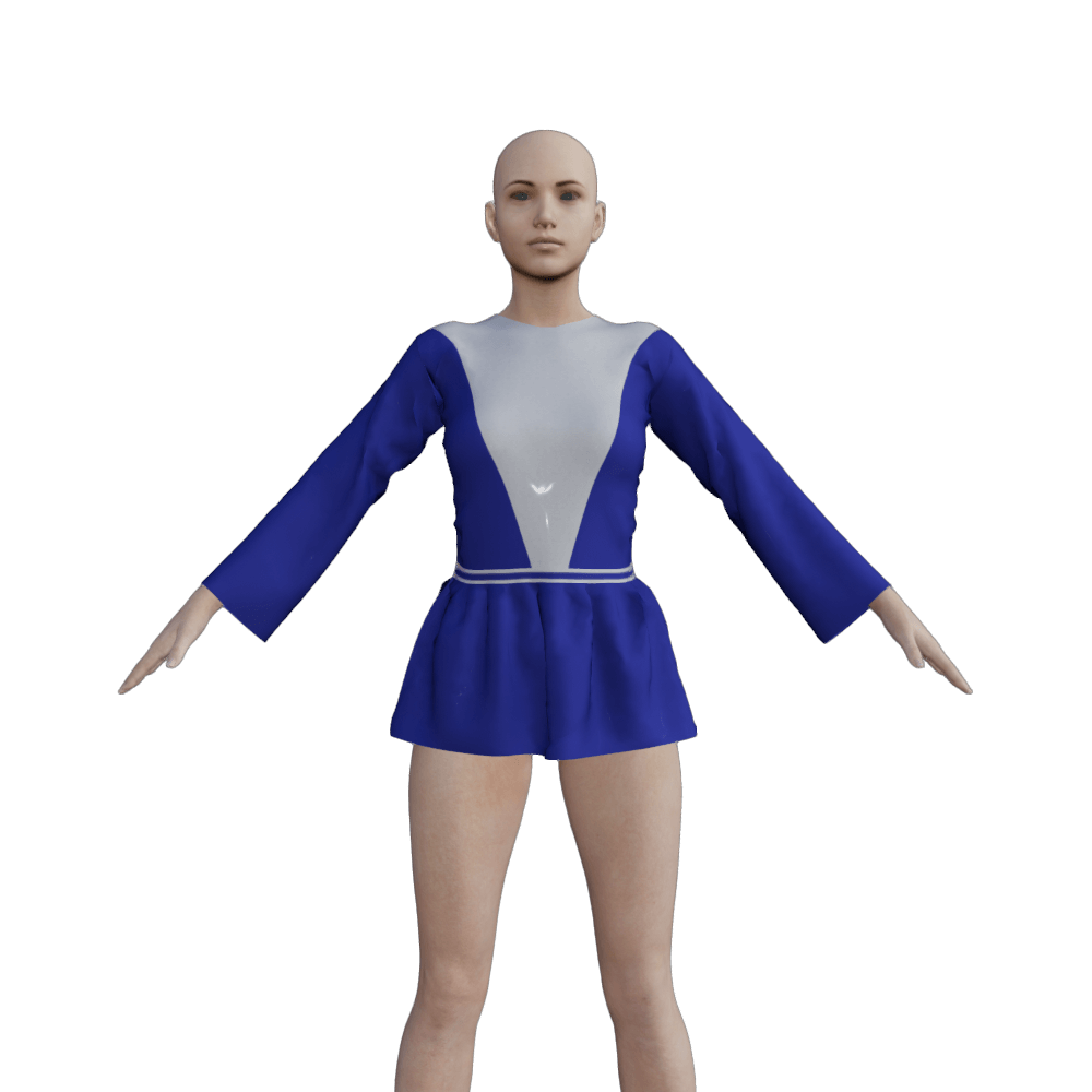 Morphs for original Space Patrol outfit 3D Render by guy91600