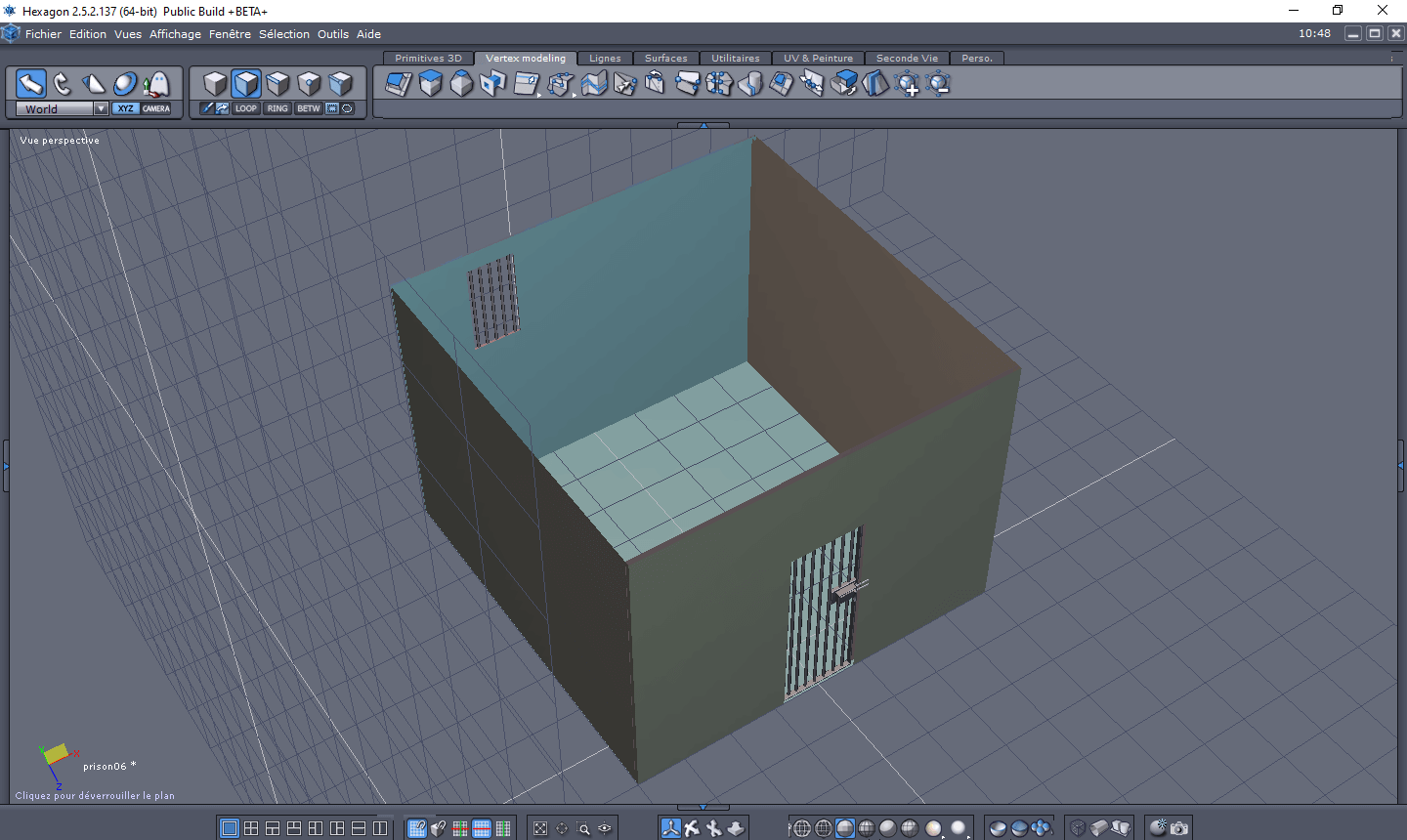 prison cell for Daz Studio (WIP) 3D Render by guy91600