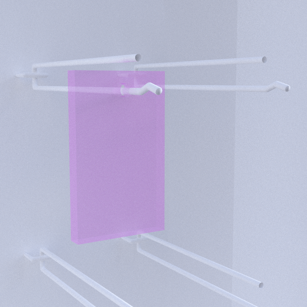 Shelving on return from vacation 3D Render by guy91600