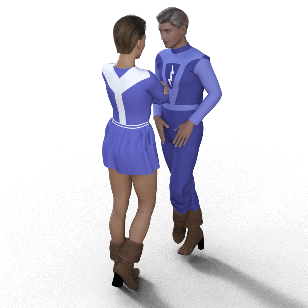 Space Patrol Outfit for G8 3D Render | RenderHub Gallery