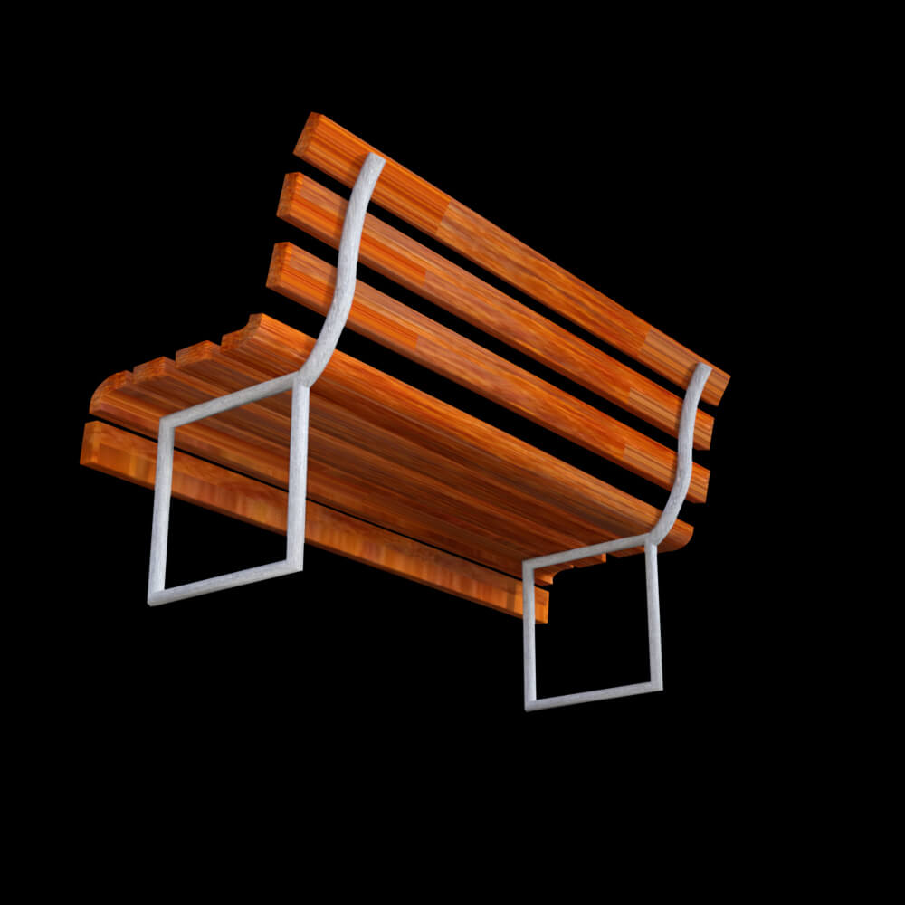 Garden Bench - Daz Content by guy91600