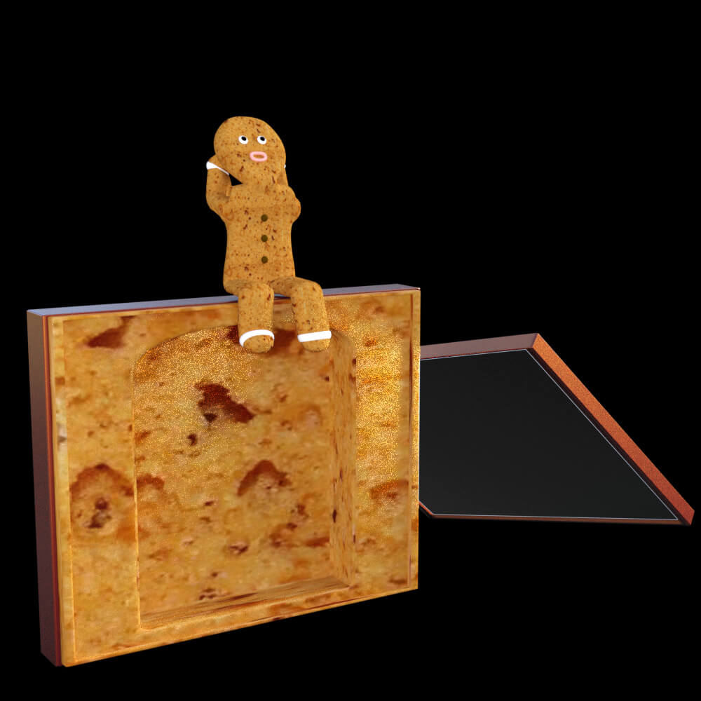 Gingerbread Man - Daz Content by guy91600