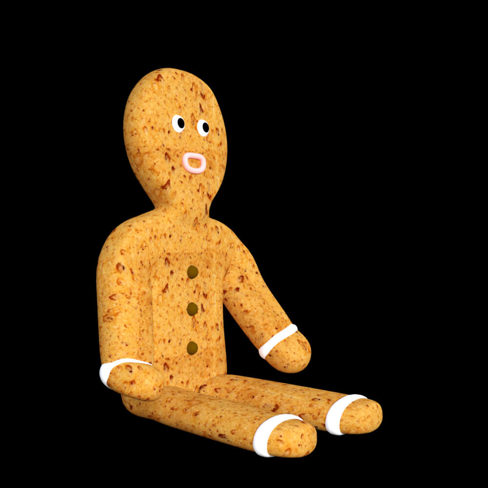 Gingerbread Man - Daz Content by guy91600