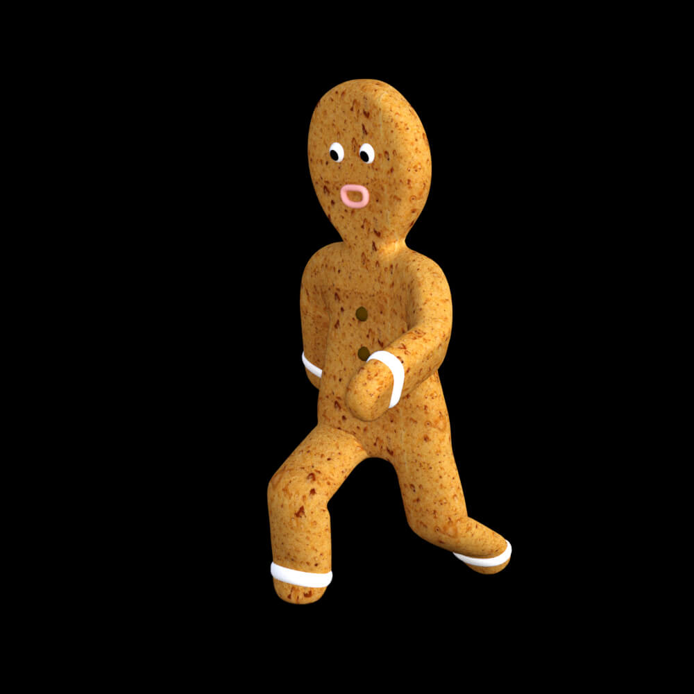 Gingerbread Man - Daz Content by guy91600