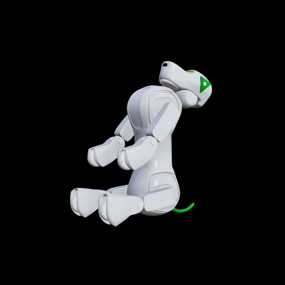 Robot Dog and Poses - Daz Content by guy91600