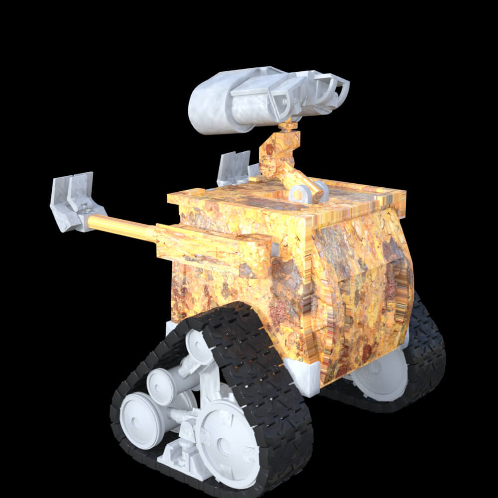 Wall-E Robot Cleaner Daz Content by guy91600