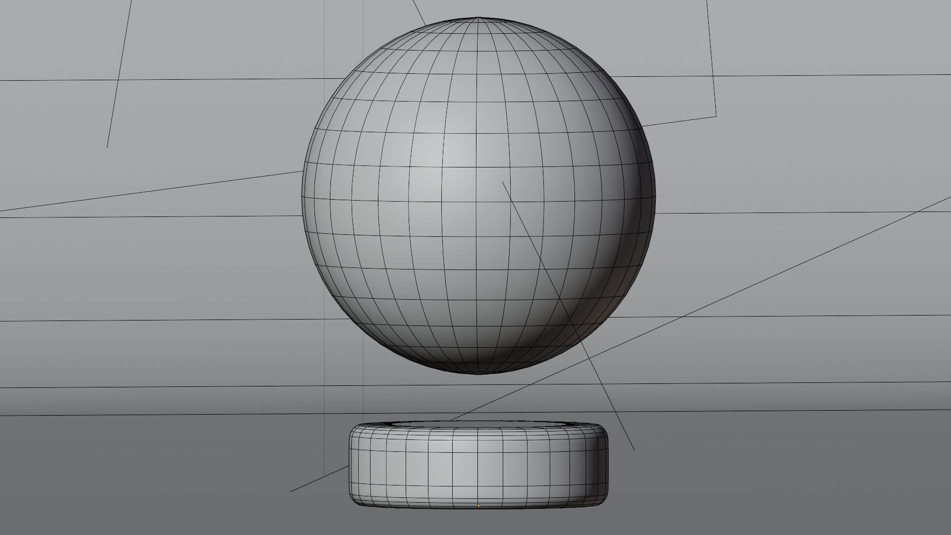 Floating Magic Spheres Galaxy and Stars Reflected - Free 3D Model by gvart