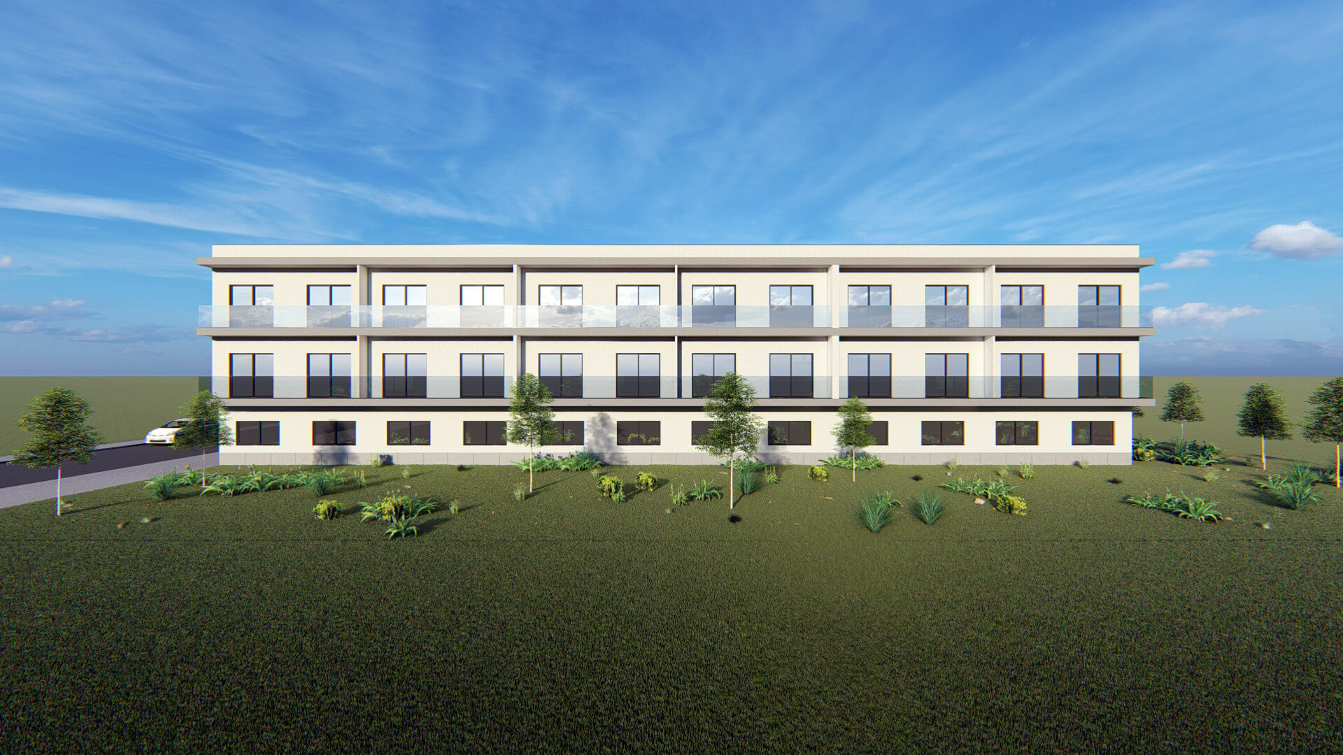 Building in Samora Correia - Portugal 3D Model by GVelhinho