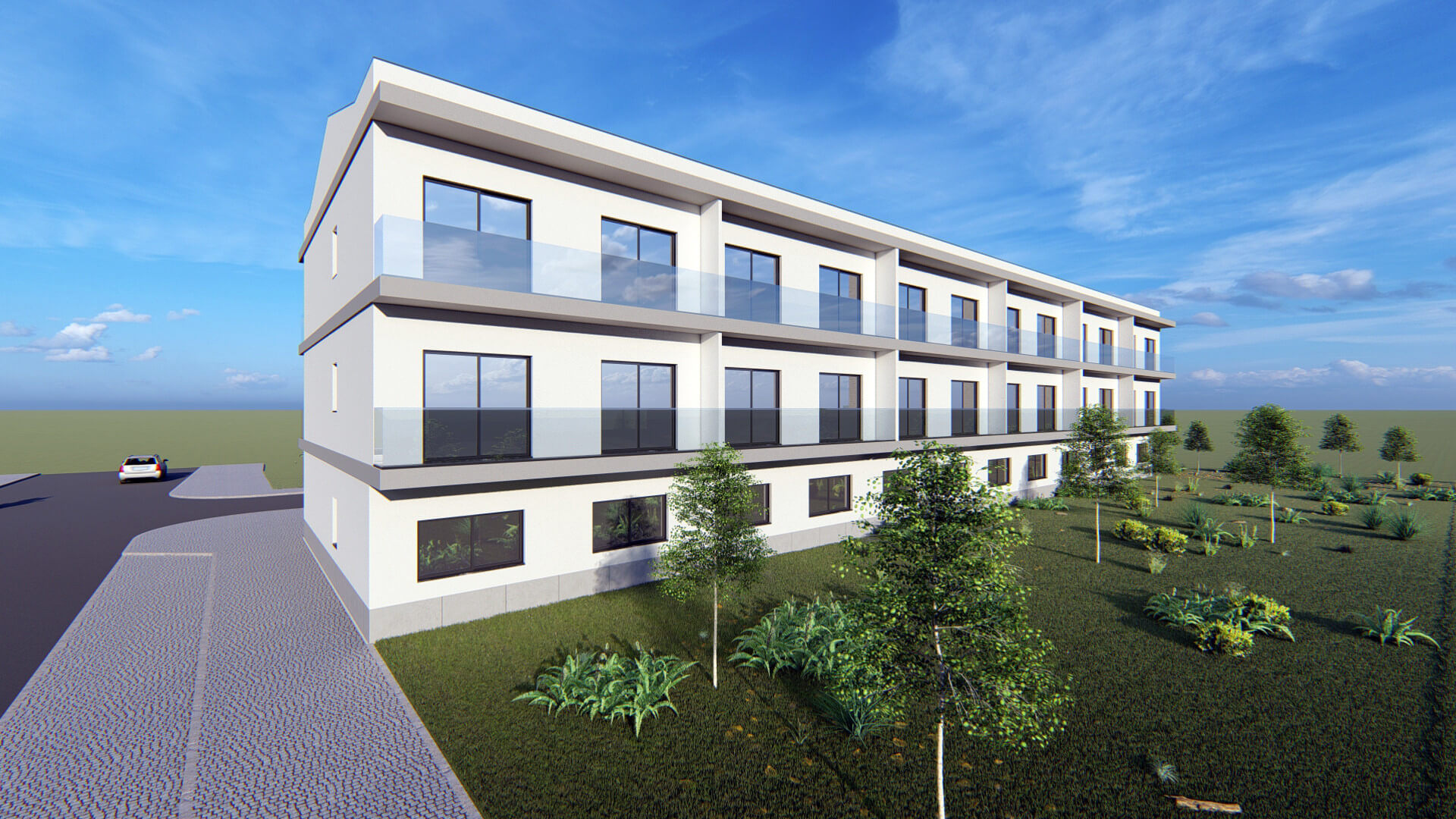 Building in Samora Correia - Portugal 3D Model by GVelhinho