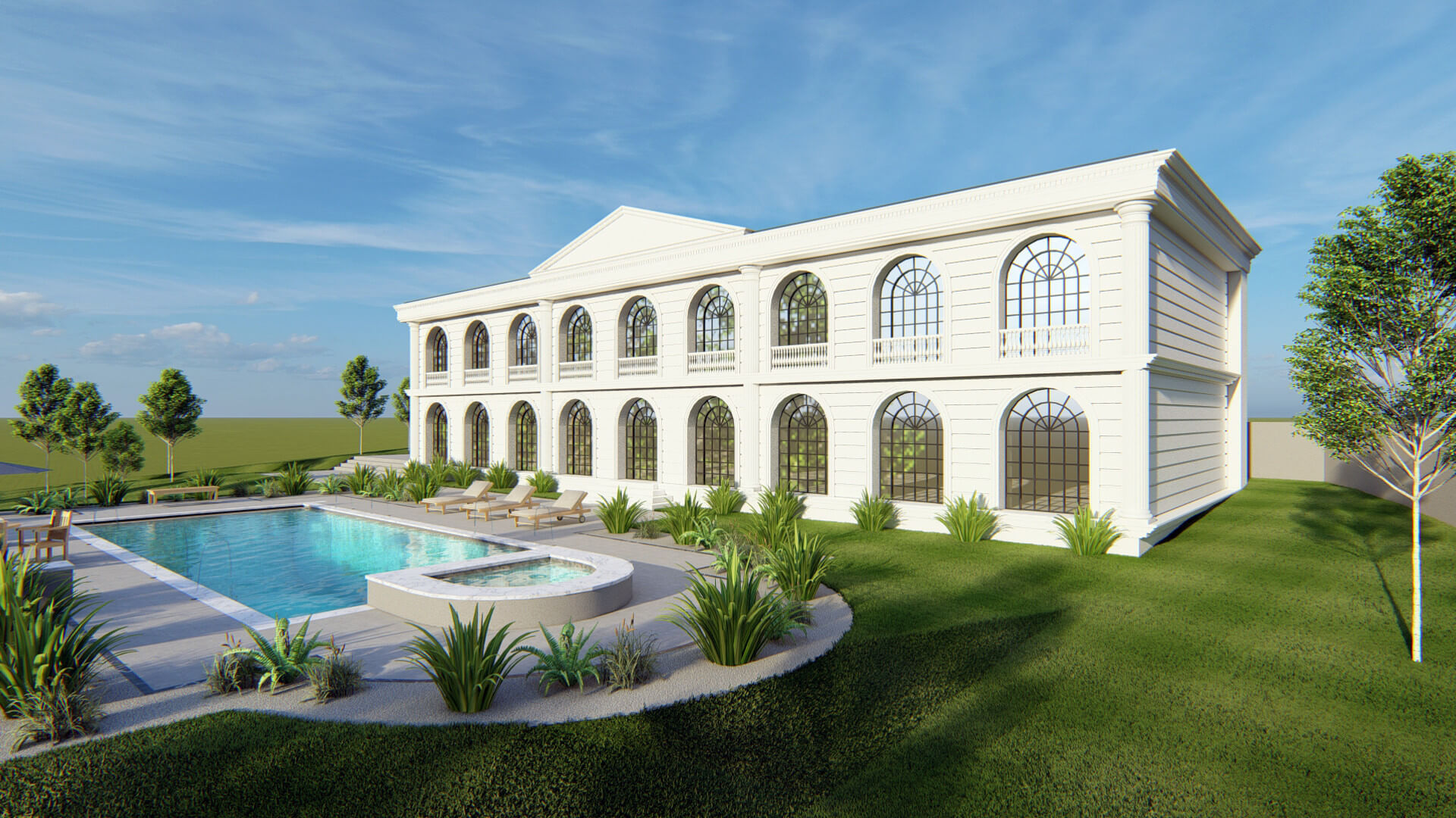 Classic Pavilion - 3D Model by GVelhinho