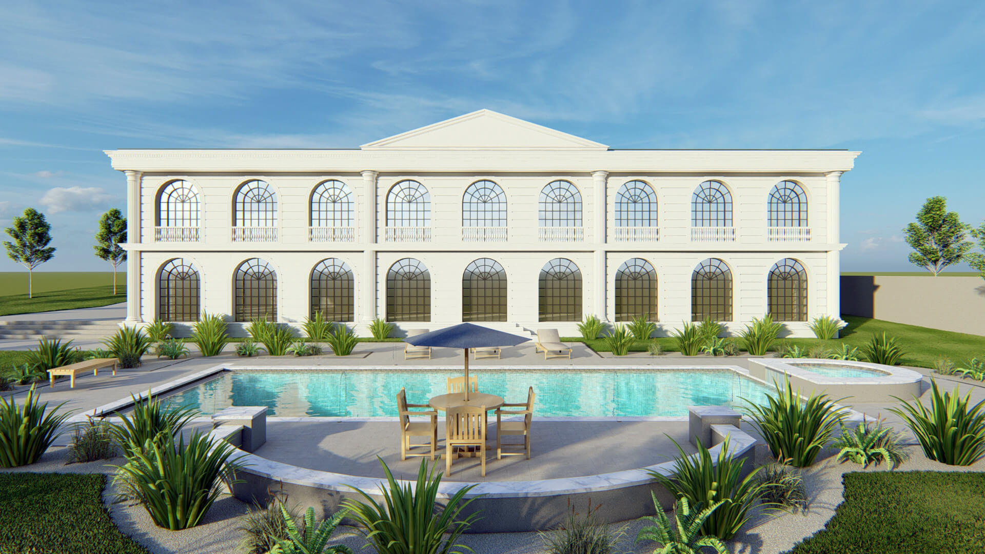 Classic Pavilion - 3D Model by GVelhinho